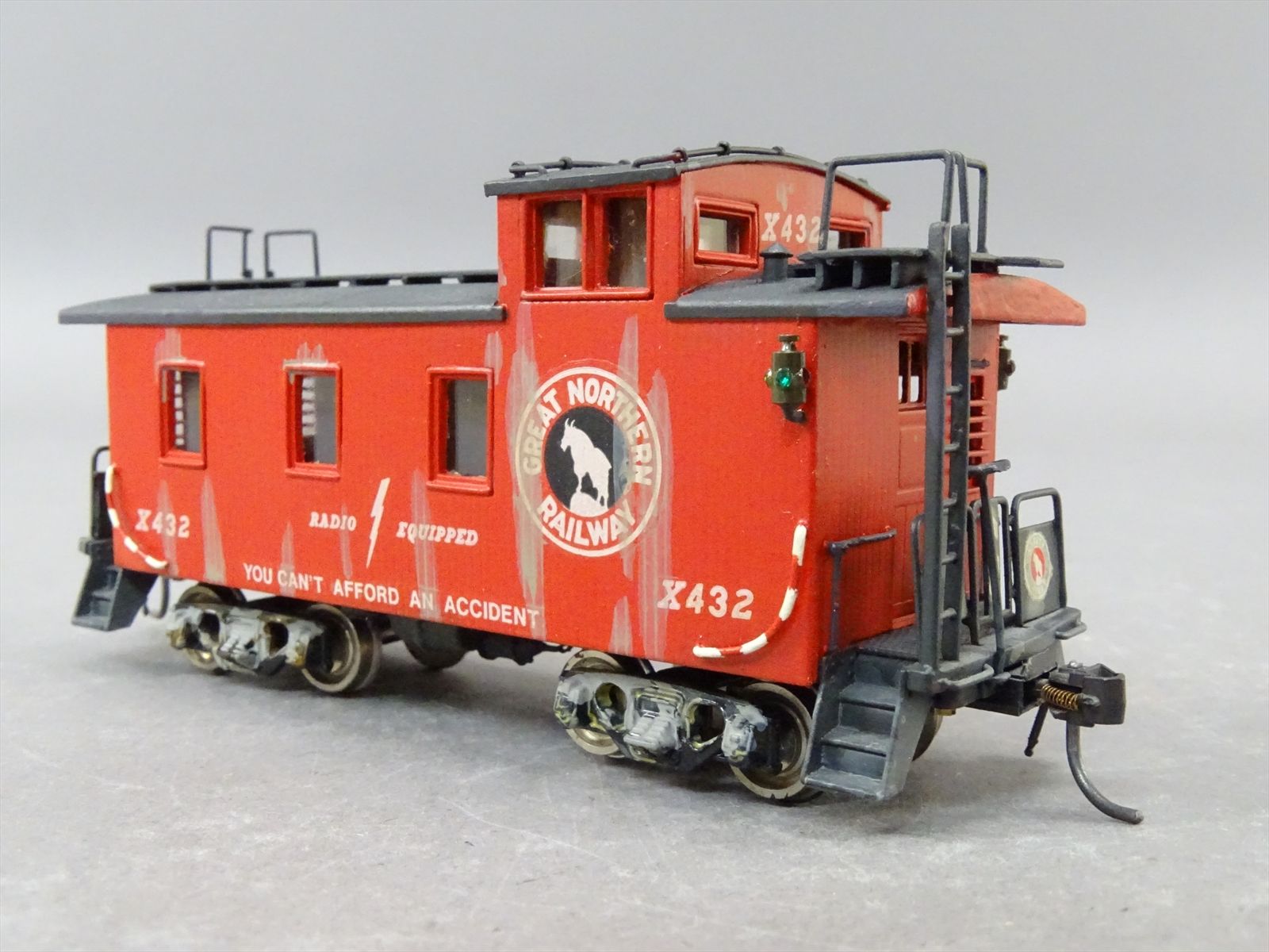 HO Brass Model - Oriental GN Great Northern 25' Wood Caboose w/ Cupola ...