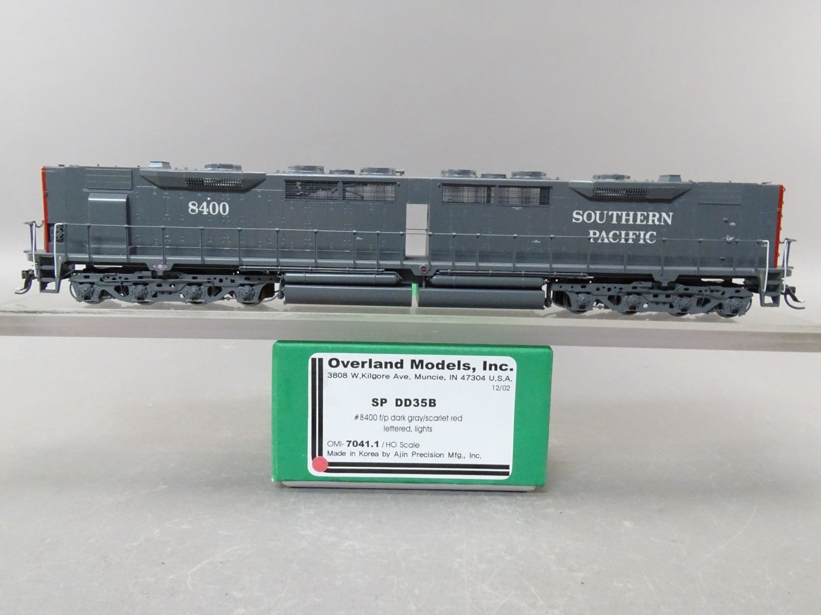 HO Brass Model - OMI 7041.1 SP Southern Pacific DD35 DD35B #8400 - F/P ...