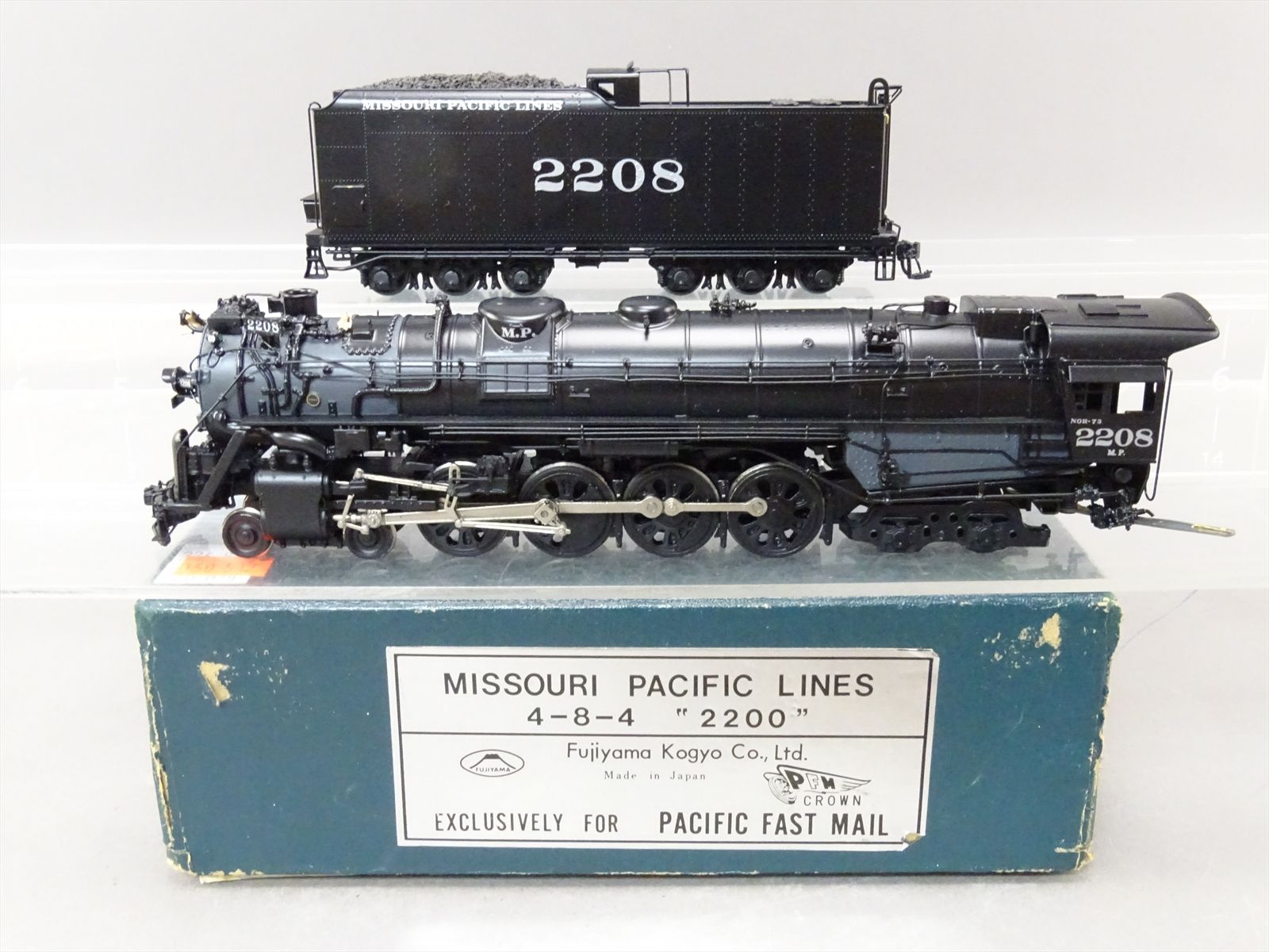HO Brass Model - PFM Crown MP MoPac Missouri Pacific 4-8-4 '2200' #2208 ...