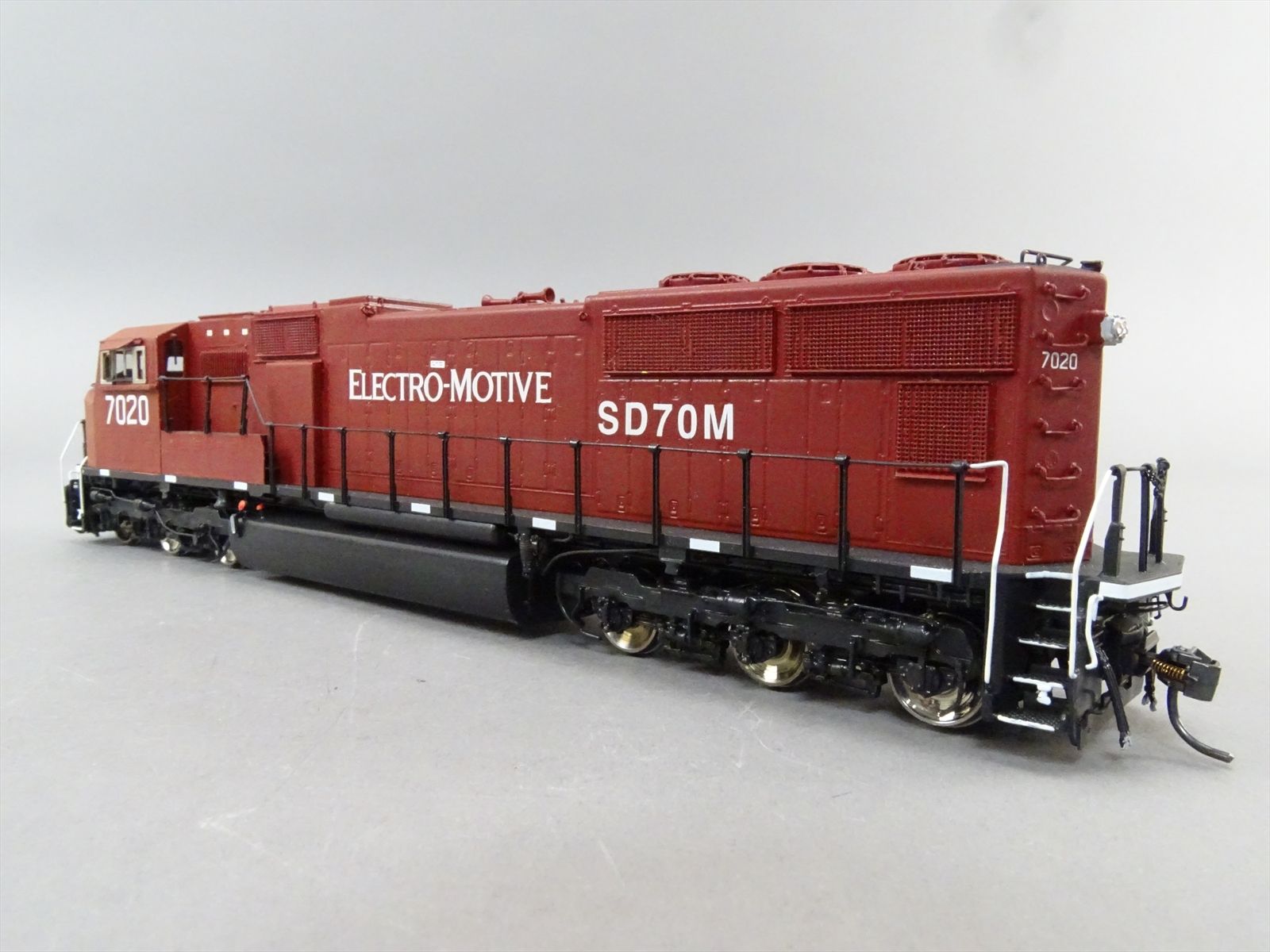 HO Brass Model - OMI 6602.2 EMD SD70M Demo Demonstrator #7020 Maroon - F/P - 1996 Run - Ajin