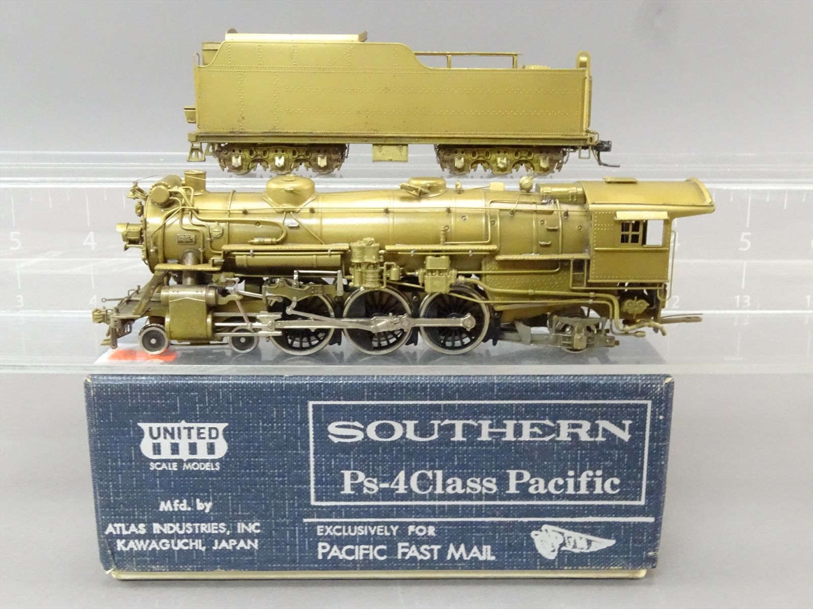 HO Brass Model - PFM SOU Southern PS-4 4-6-2 w/ Elesco FWH - Unpainted ...