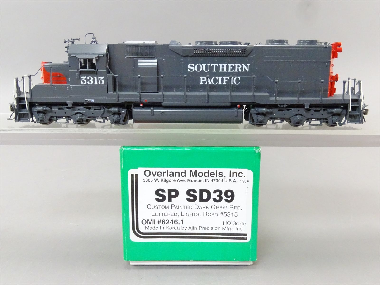 HO Brass Model - OMI 6246.1 SP Southern Pacific SD39 #5315 - F/P CPOMI - 1998 Run - Ajin - RARE!