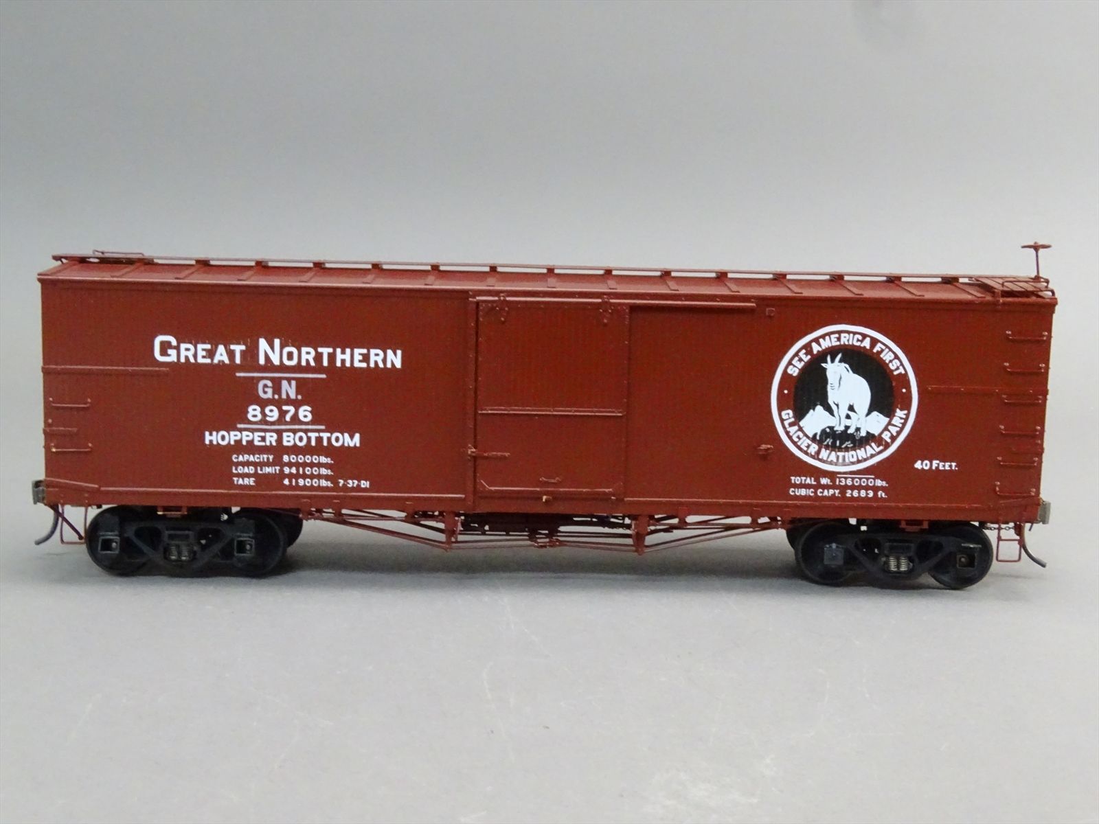 O Brass Model - PL 1850 GN Great Northern Truss Rod Box Car #8976 ...