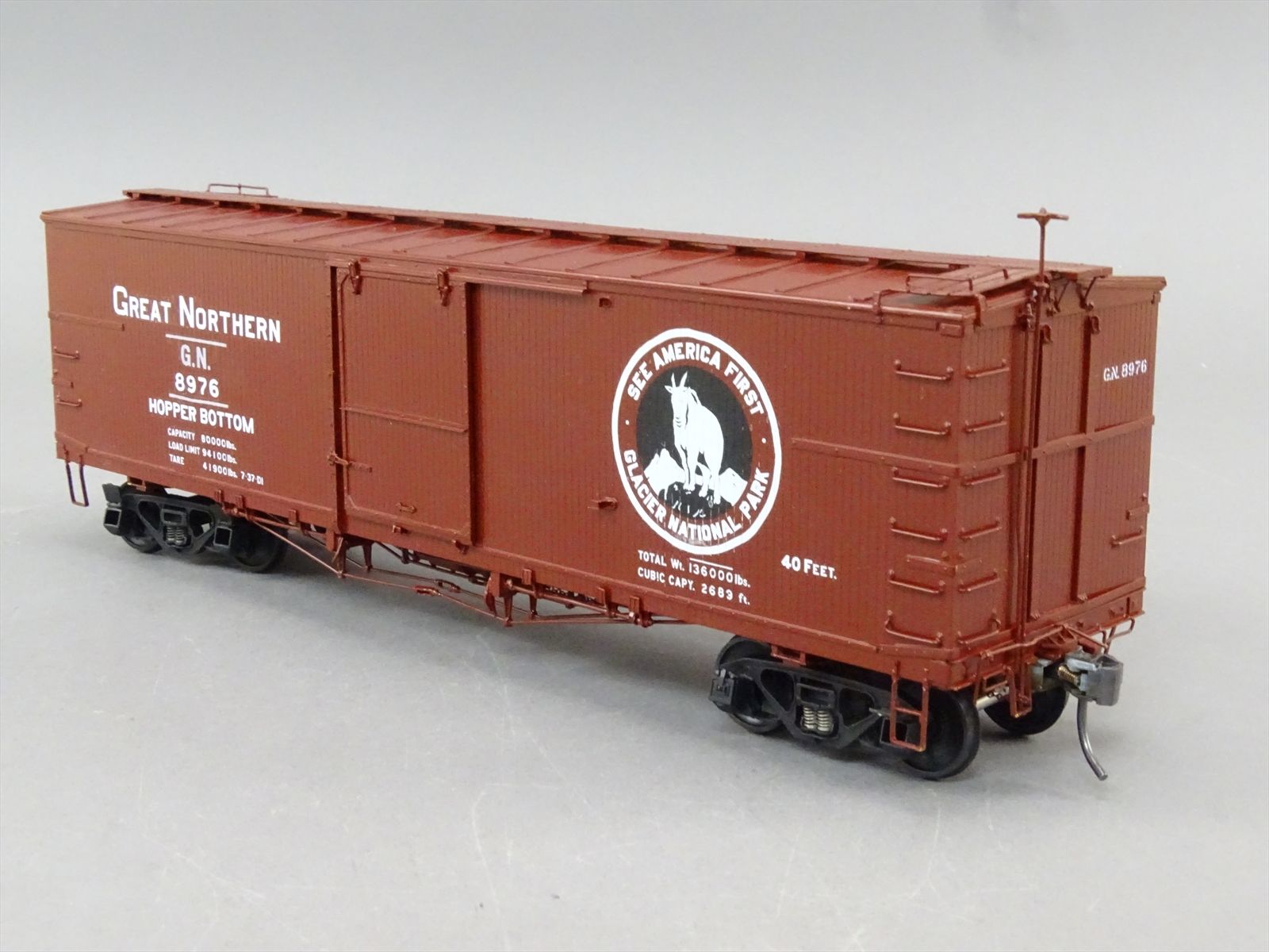 O Brass Model - PL 1850 GN Great Northern Truss Rod Box Car #8976 ...