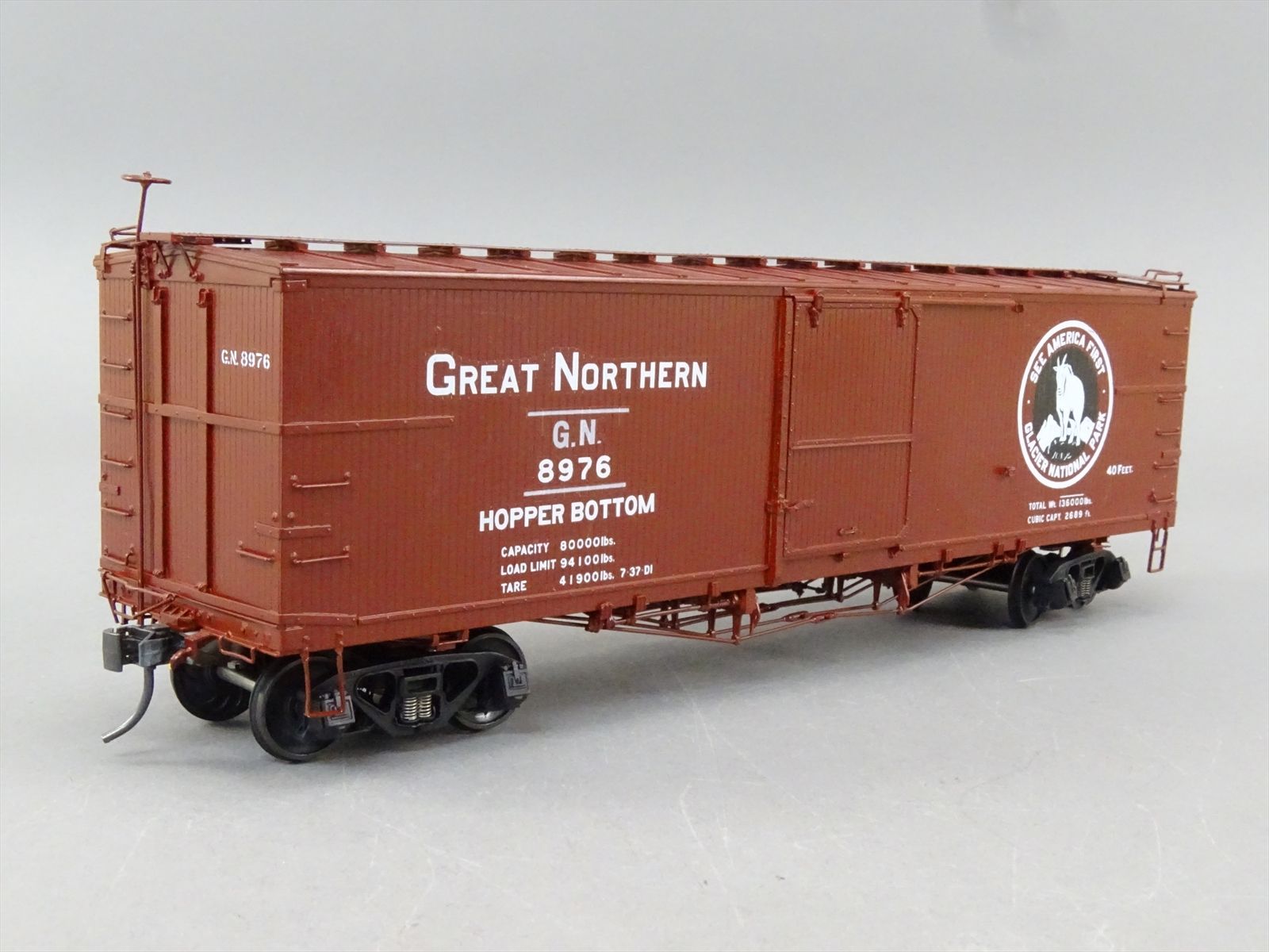 O Brass Model - PL 1850 GN Great Northern Truss Rod Box Car #8976 ...