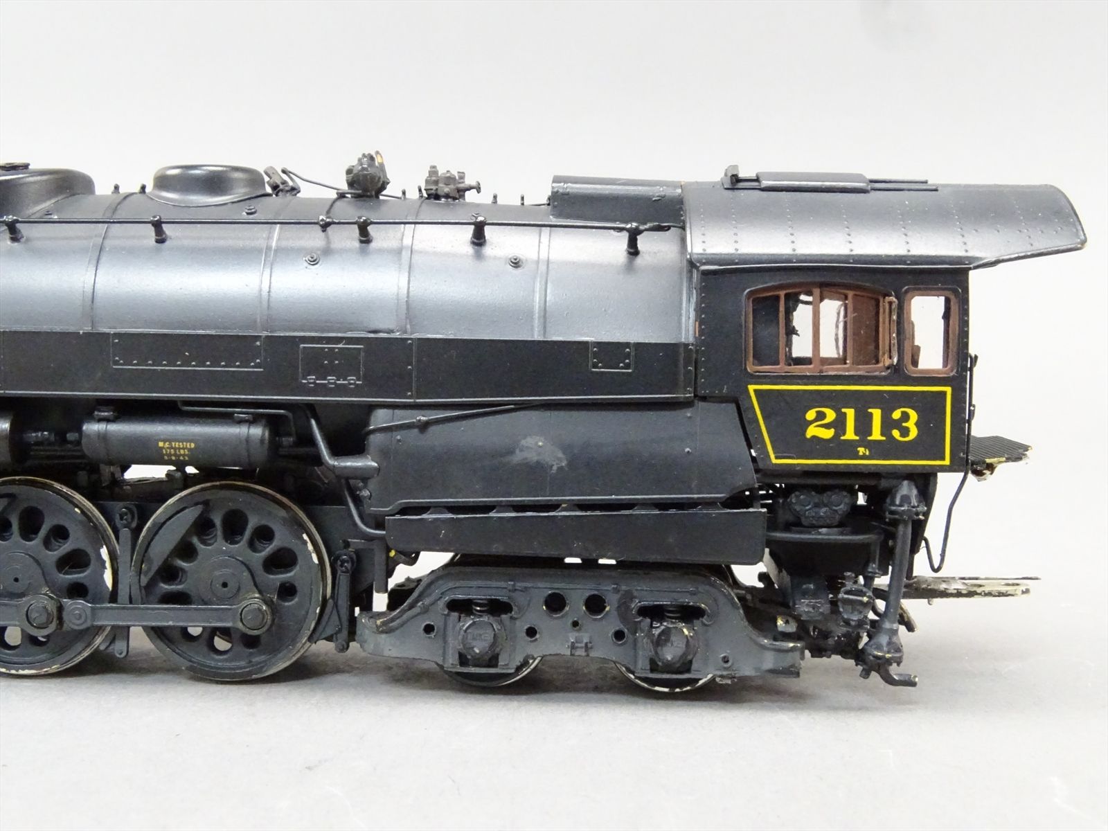 HO Brass Model – OMI 1474 RDG Reading T-1 4-8-4 #2113 - Custom – 1988 ...