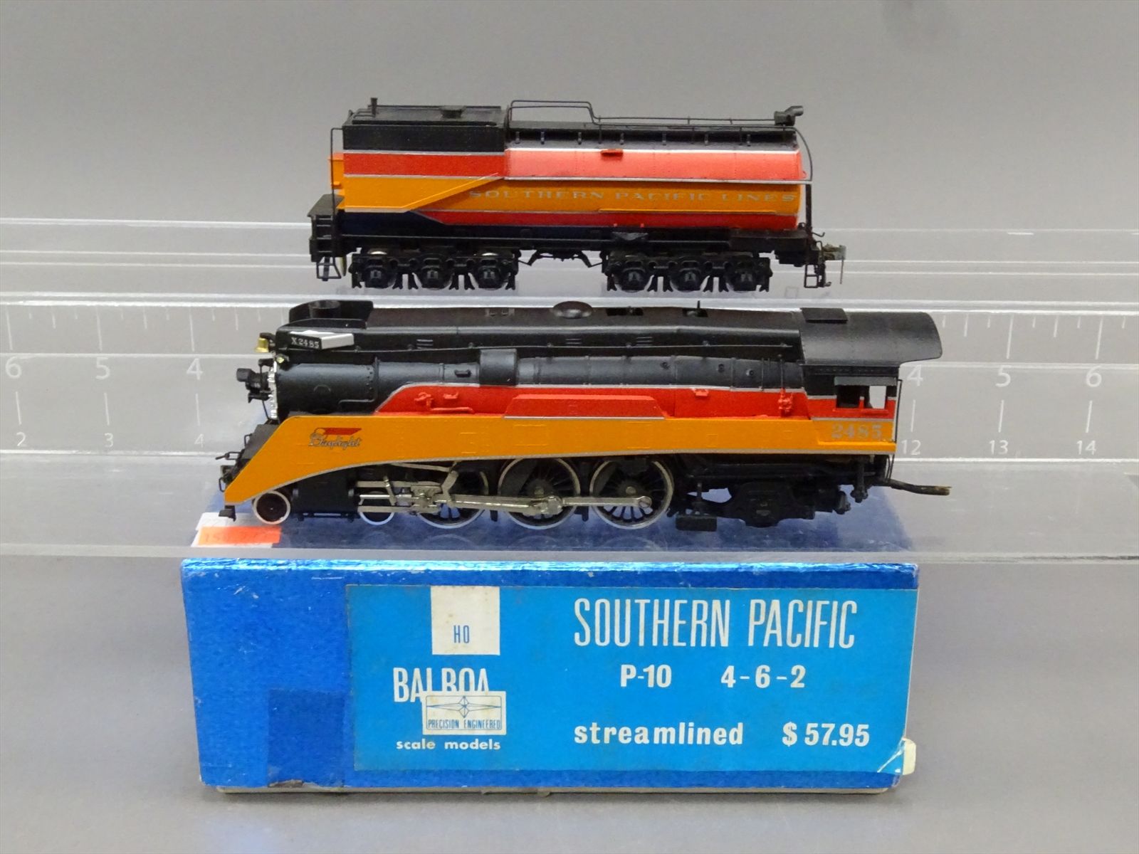 HO Brass Model - Balboa SP Southern Pacific P-10 Streamlined 4-6-2 ...