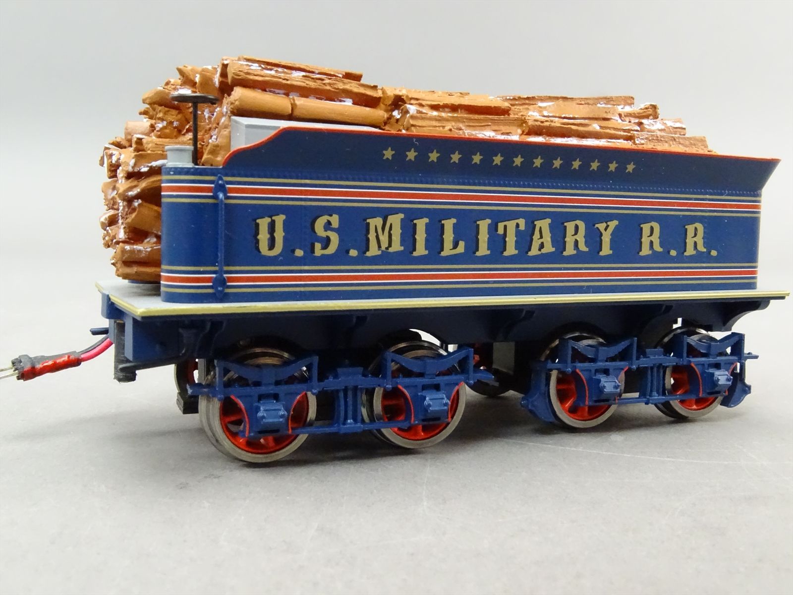 O 2-Rail Brass Model - SMR USMRR U.S. Miltiary 4-4-0 General Haupt 1863 ...