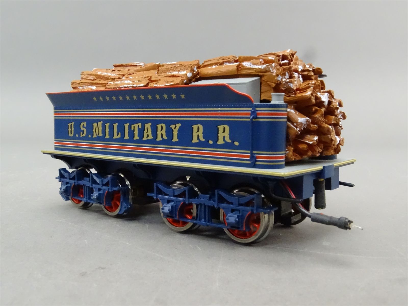 O 2-Rail Brass Model - SMR USMRR U.S. Miltiary 4-4-0 General Haupt 1863 ...