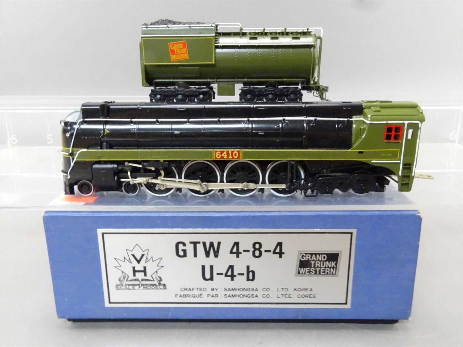 HO Brass Model - VH GTW Grand Trunk Western U-4b 4-8-4 #6410 - Custom ...
