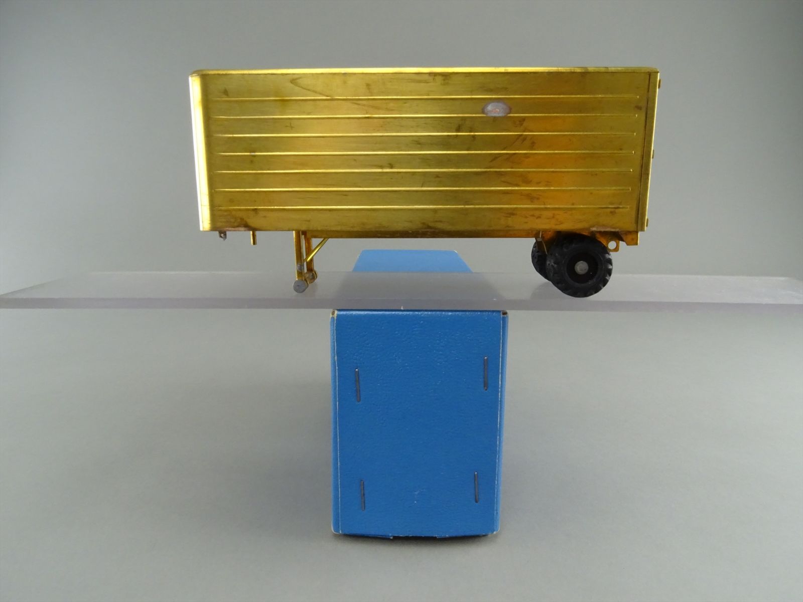 O Brass Model - USH / MG Max Gray 124 24' Piggyback Trailer Single Axle ...