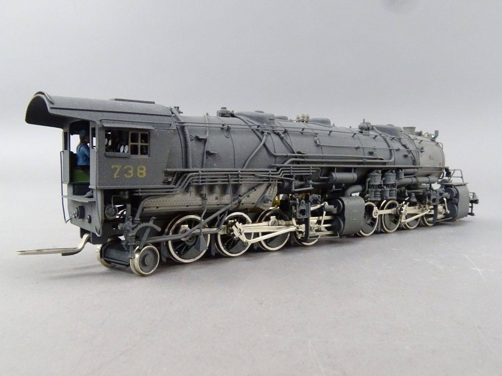 HO Brass Model - NJCB ST-913 VGN Virginian USE 2-8-8-2 #738 - Custom ...