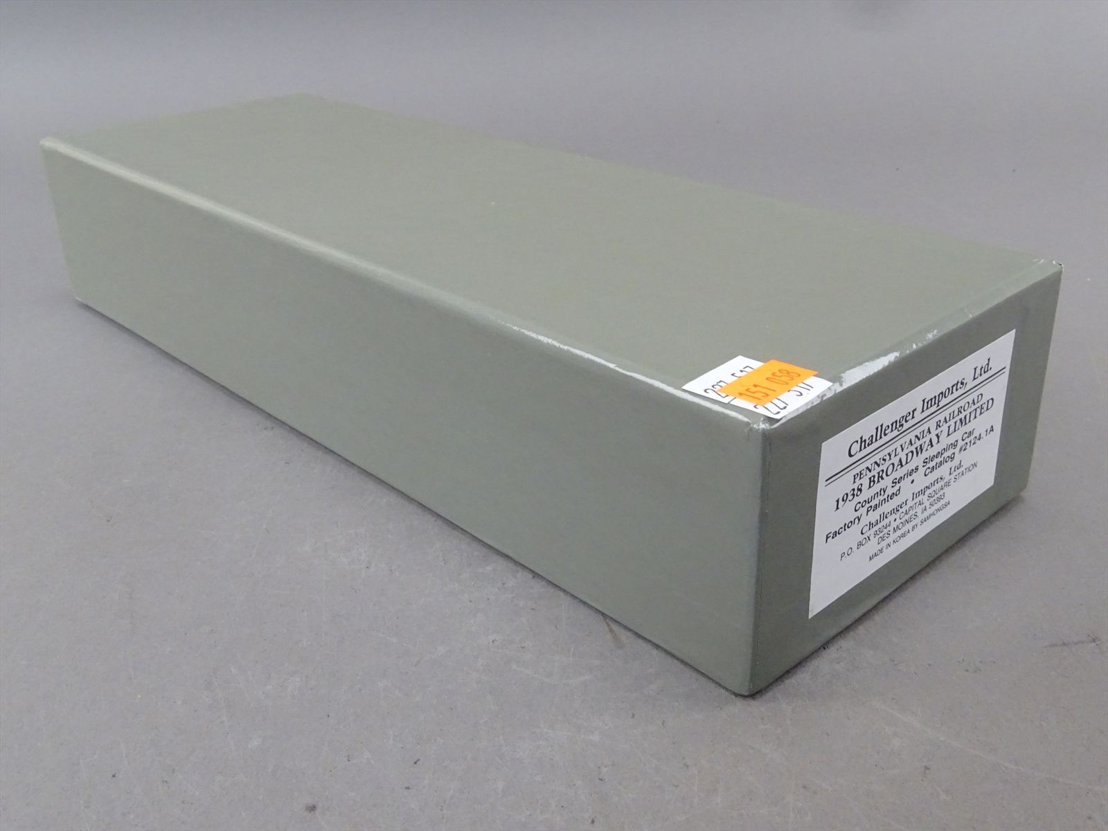 HO Brass Model - CIL 2124.1A PRR Pennsylvania Sleeper Sleeping Car New ...