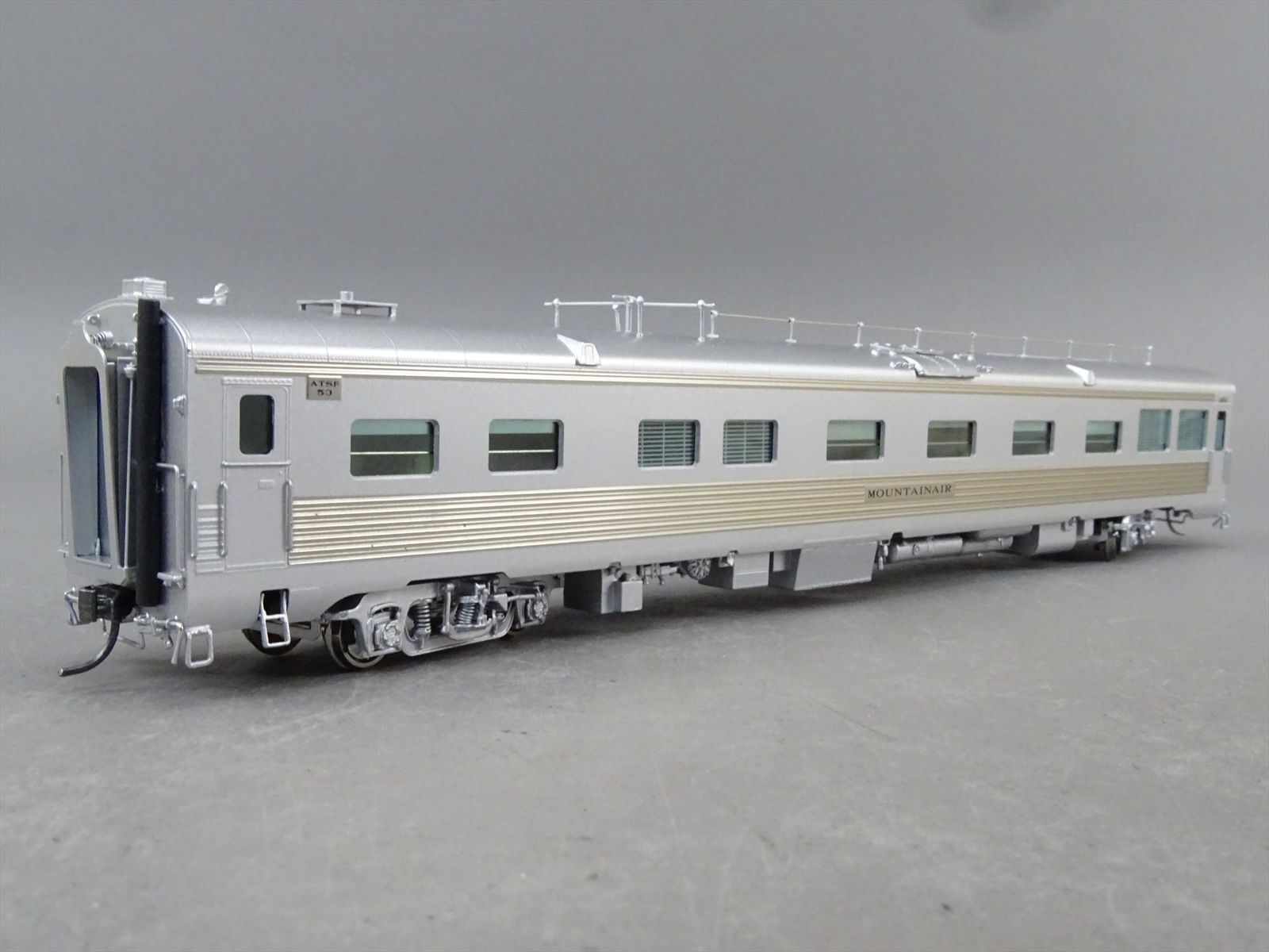 HO Brass Model - TCY 1230.1 AT&SF Santa Fe Business Car ex Laurel Ridge ...