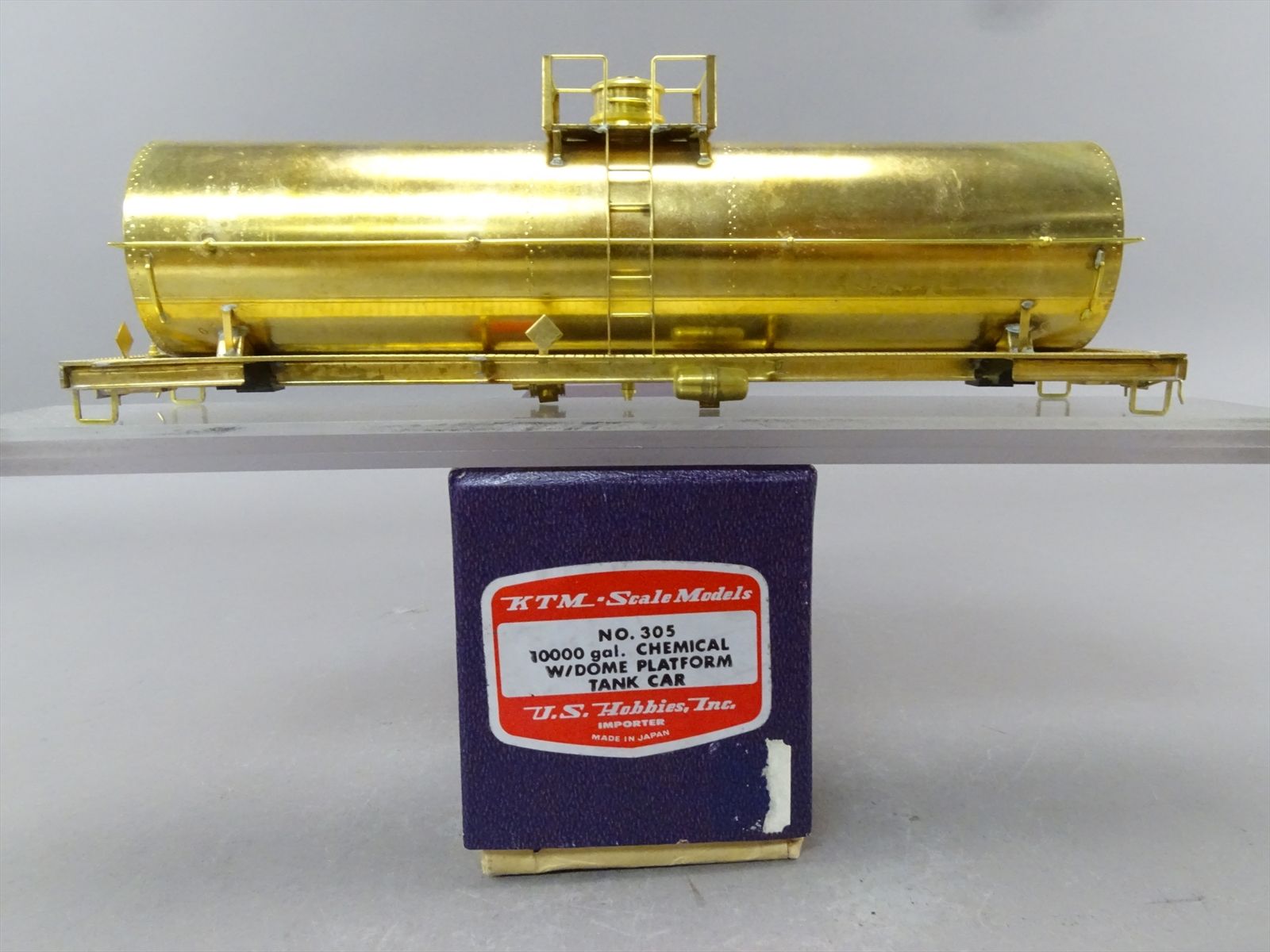 O Brass Model - USH US Hobbies 305 10,000 Gallon Chemical Tank Car ...