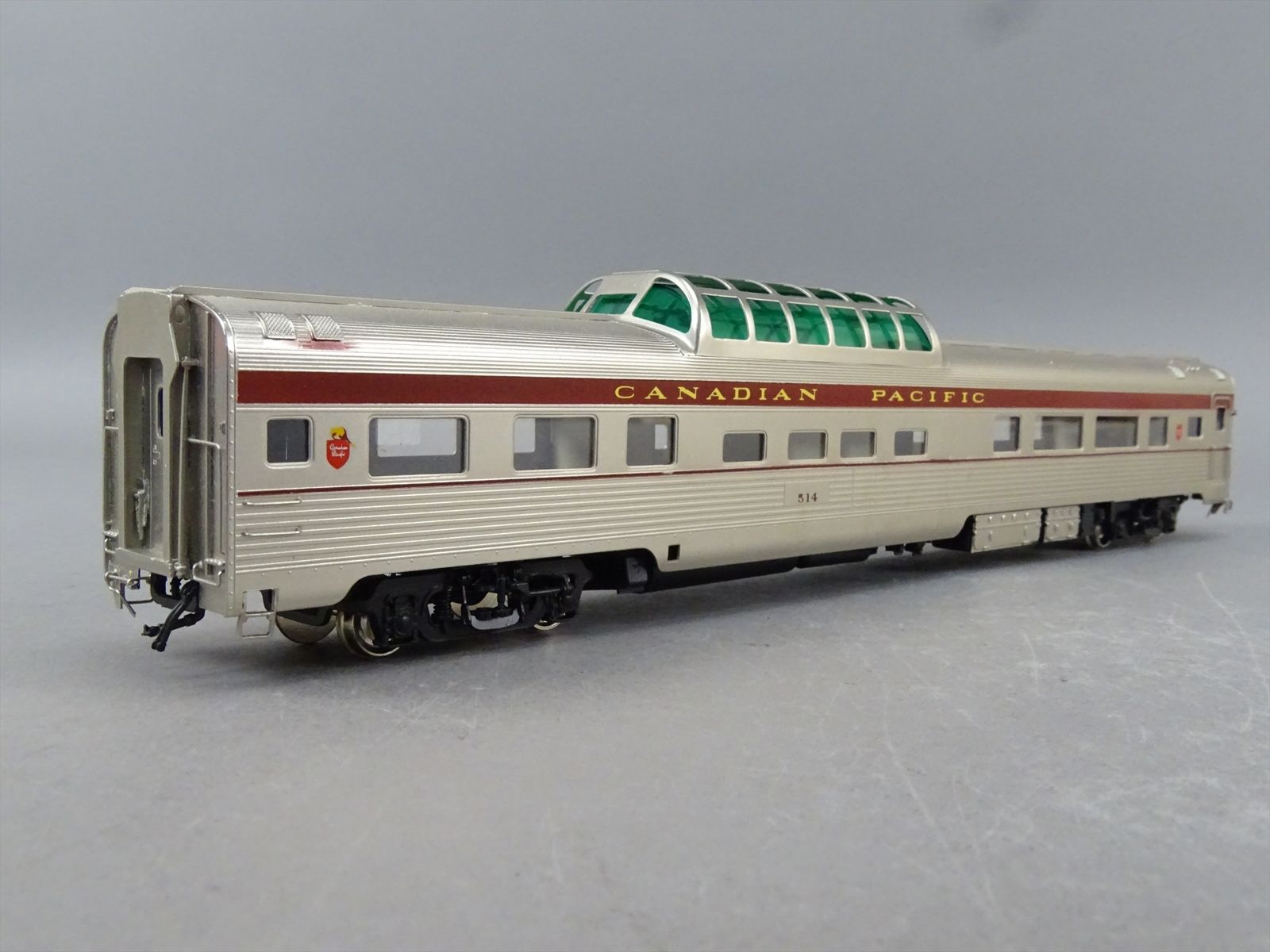 HO Brass Model - SSL CP03 CP CPR Canadian Pacific Dome Buffet Lounge Coach Skyline Series #514 ...