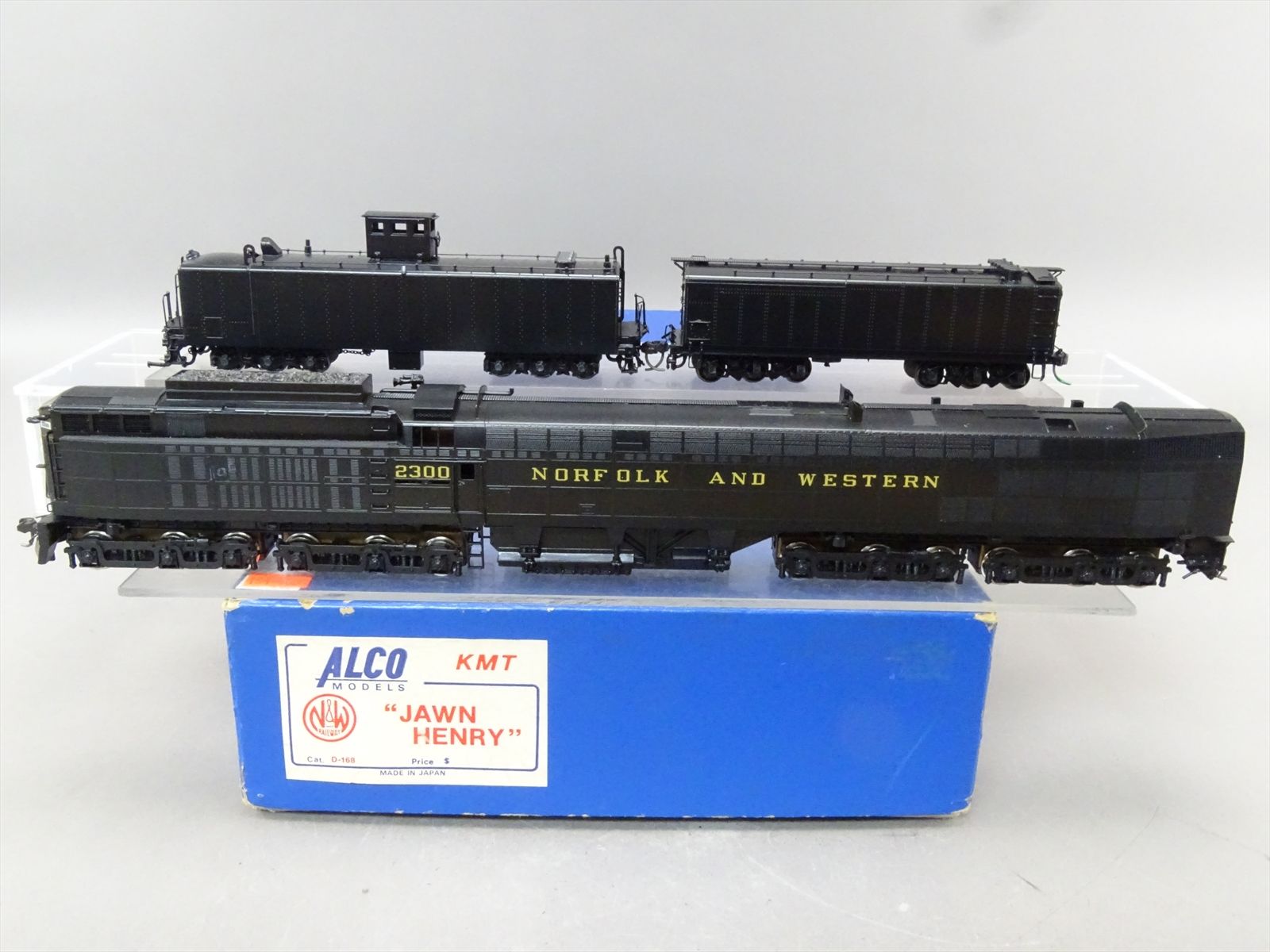 HO Brass Model - ALCO D-168 N&W Norfolk & Western Jawn Henry C-C+C-C 3 ...