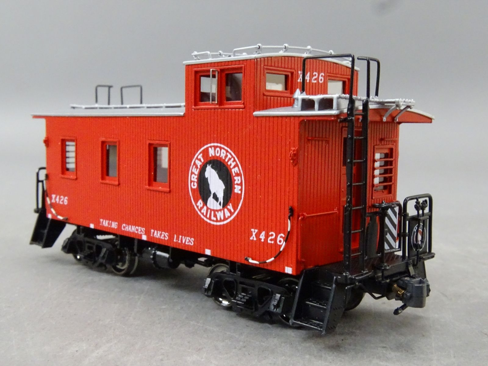 HO Brass Model - CIL 2243.1 GN Great Northern 25' Wood Caboose #X426 ...