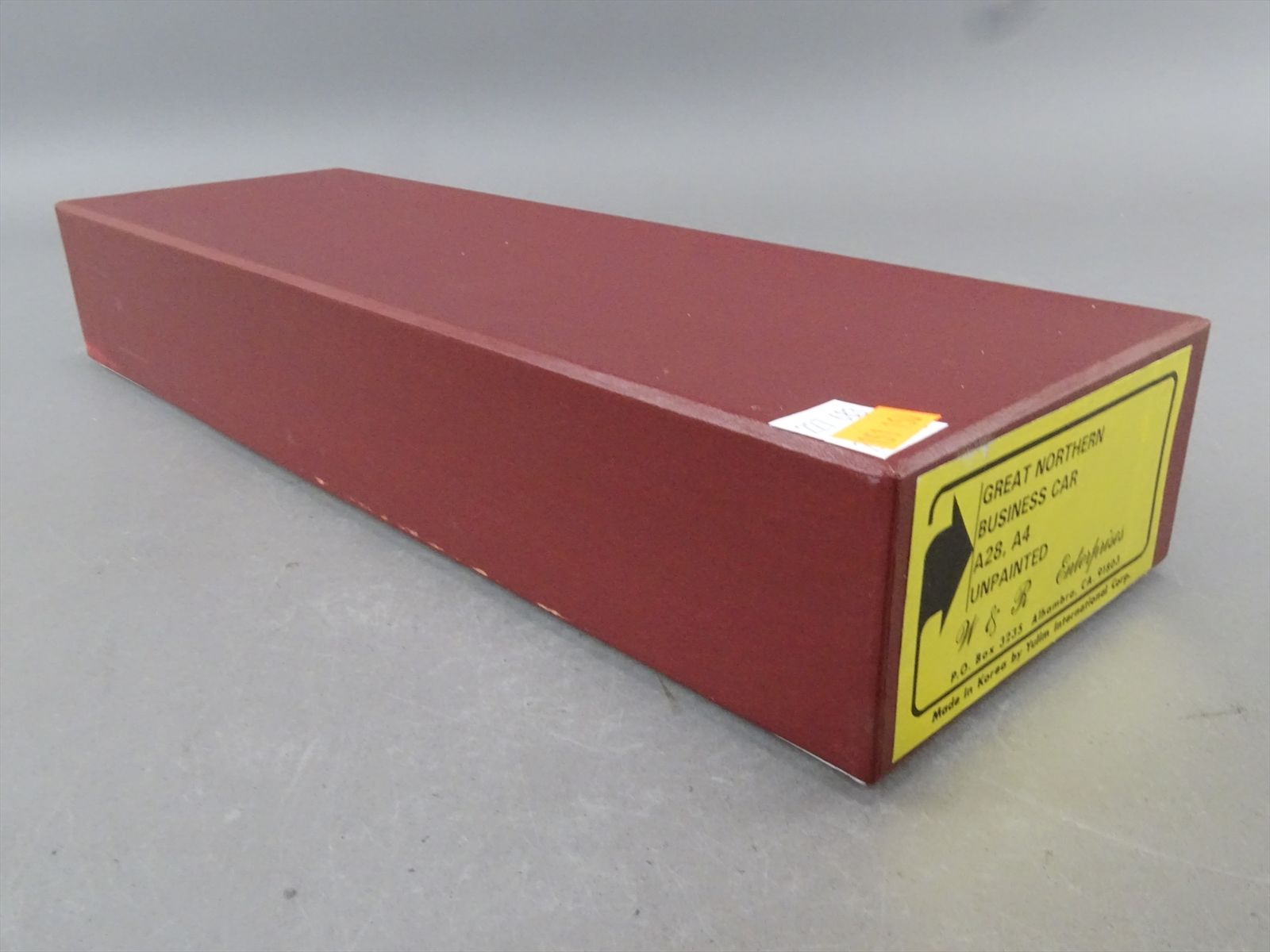 HO Brass Model - W&R GN Great Northern Business Car A28 - Unpainted - 1995 Run - Yulim