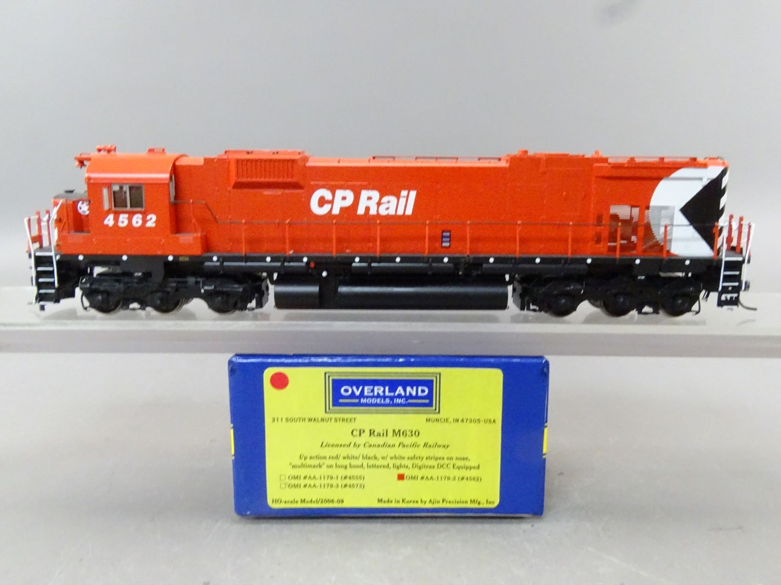HO Brass Model - OMI AA-1179-2 CP Canadian Pacific M630 #4562 - F/P + DCC - 2006 Run - Ajin - 1 ...