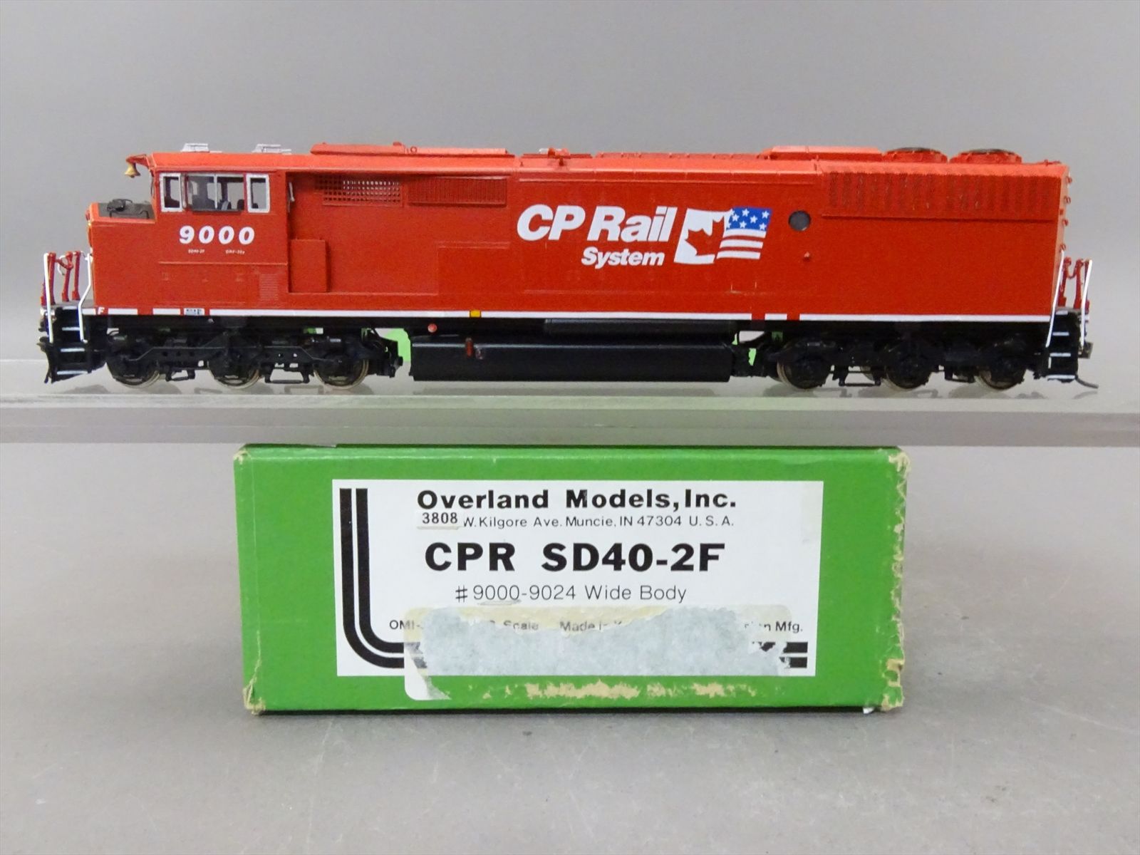 HO Brass Model - OMI 5155 CP CPR Canadian Pacific SD40-2F Wide Cab Body ...