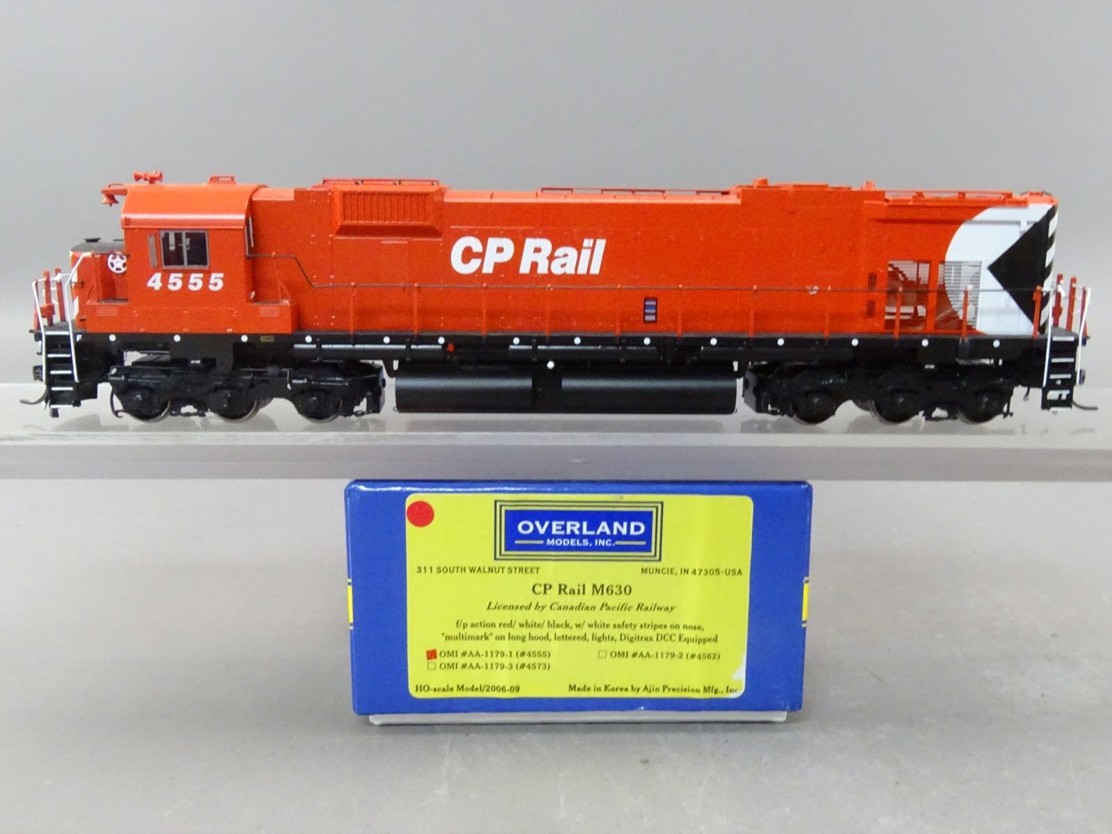 HO Brass Model - OMI AA-1179-1 CP CPR Canadian Pacific M630 Action Multimark #4555 - F/P + DCC ...