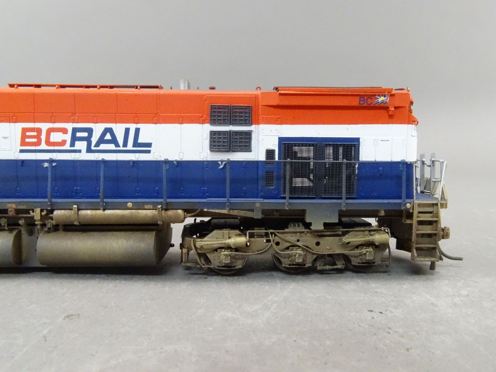 HO Brass Model - OMI AA-1171-1 BCR British Columbia Rail M630 #706 - F/P + DCC - 2006 Run - Ajin ...