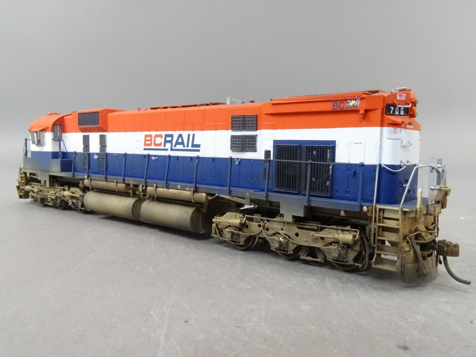 HO Brass Model - OMI AA-1171-1 BCR British Columbia Rail M630 #706 - F ...