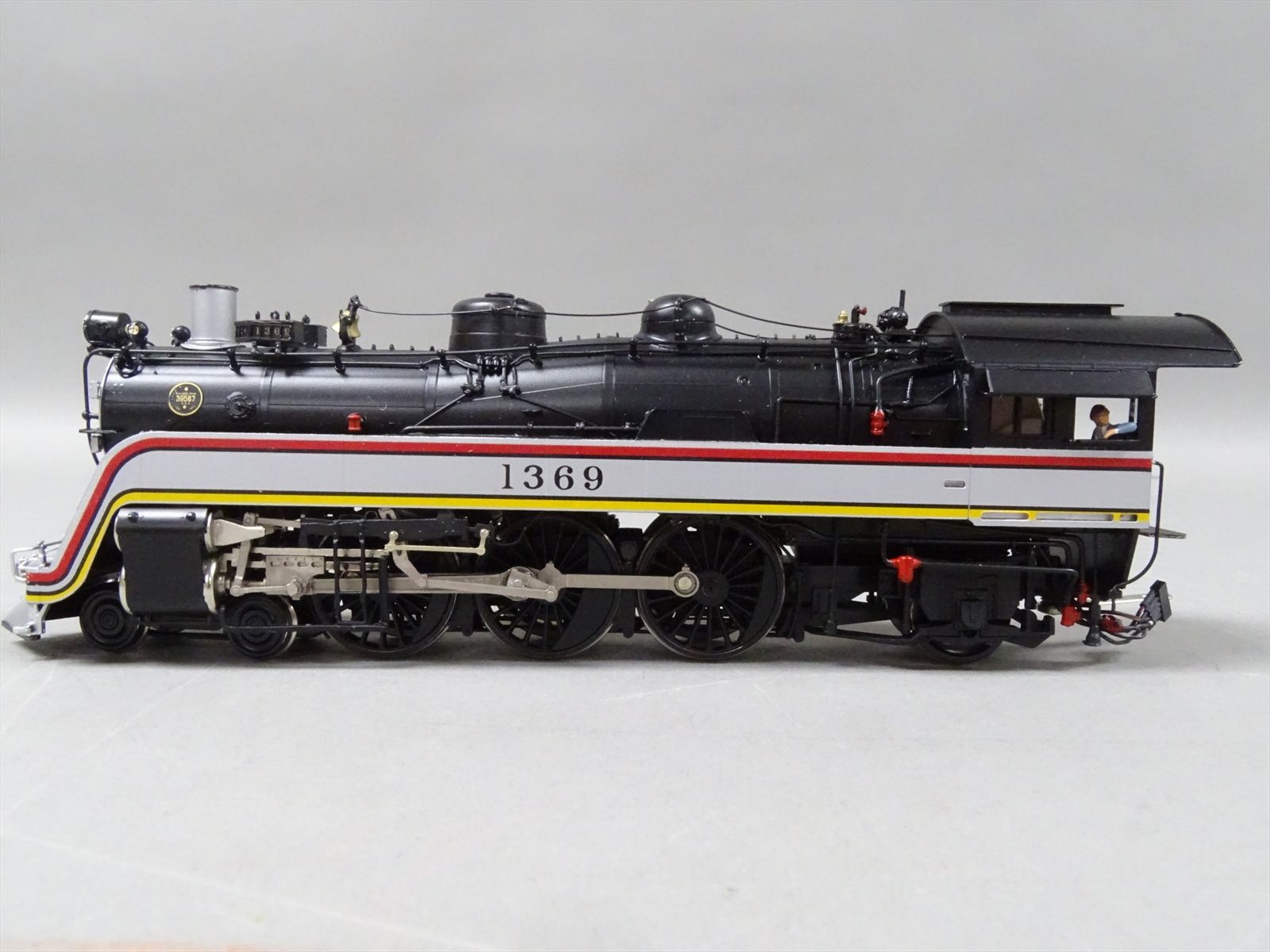 HO Brass Model - TCY 1199 AT&SF Santa Fe Valley Flyer 4-6-2 & 6 Car Set ...