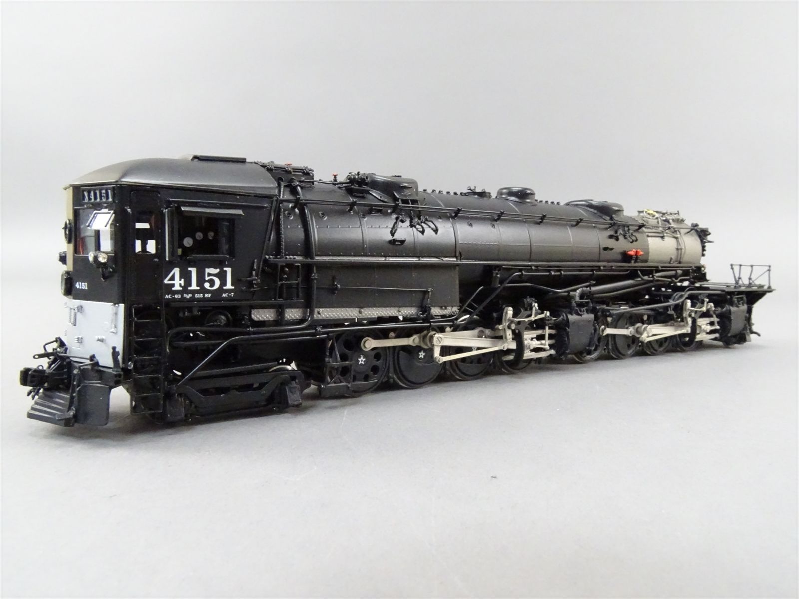 HO Brass Model - DP 3600 SP Southern Pacific AC-7 Cab Forward 4-8-8-2 #4151 - F/P + DCC + Sound ...