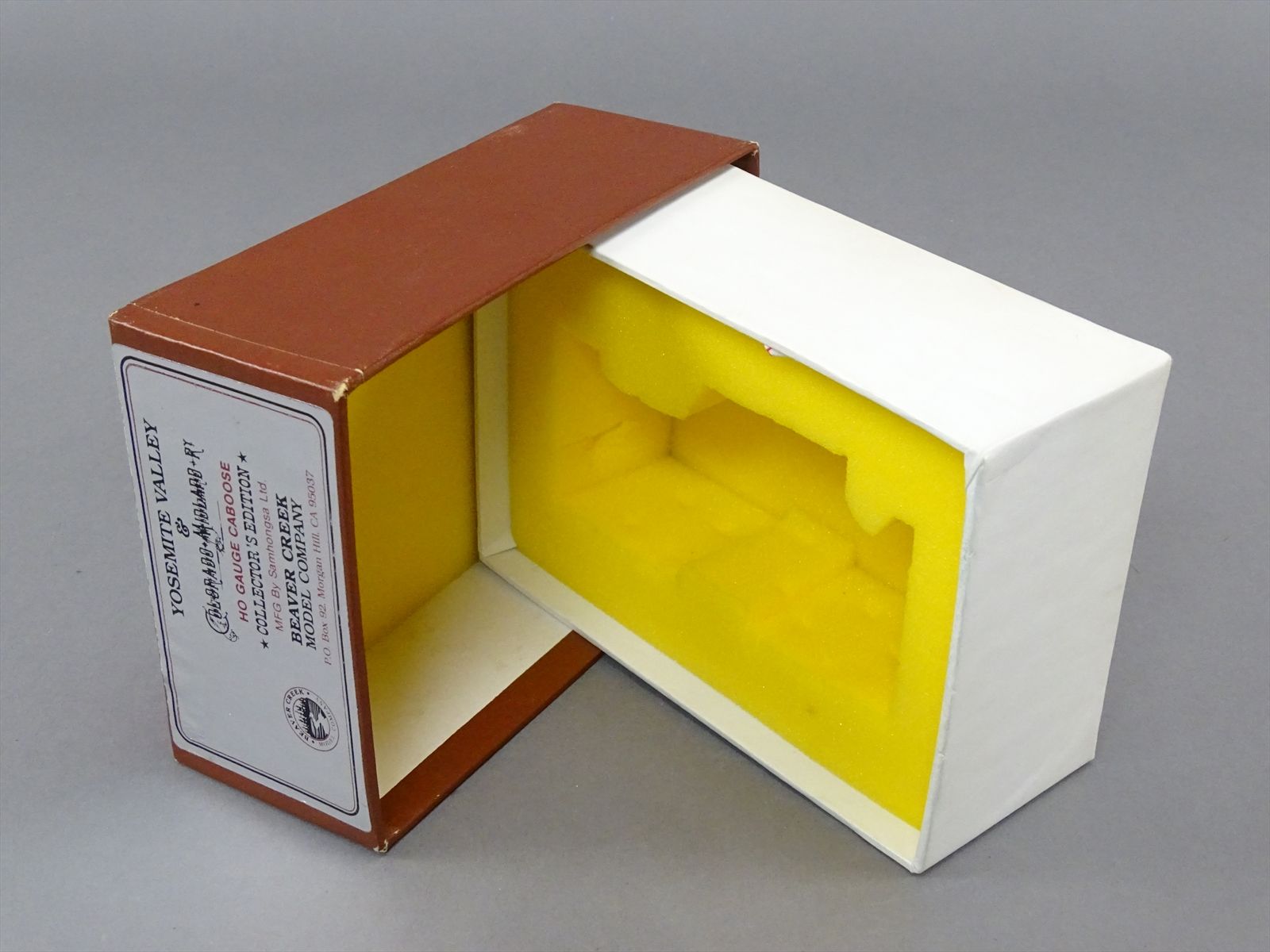 HO Brass Model - Beaver Creek Yosemite Valley / CM Colorado Midland Wood Caboose #15 - Custom ...