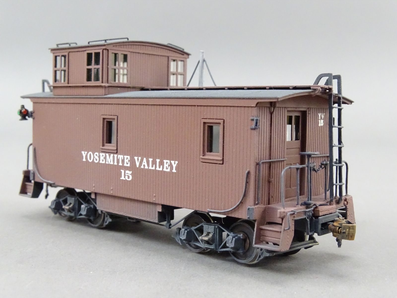 HO Brass Model - Beaver Creek Yosemite Valley / CM Colorado Midland Wood Caboose #15 - Custom ...