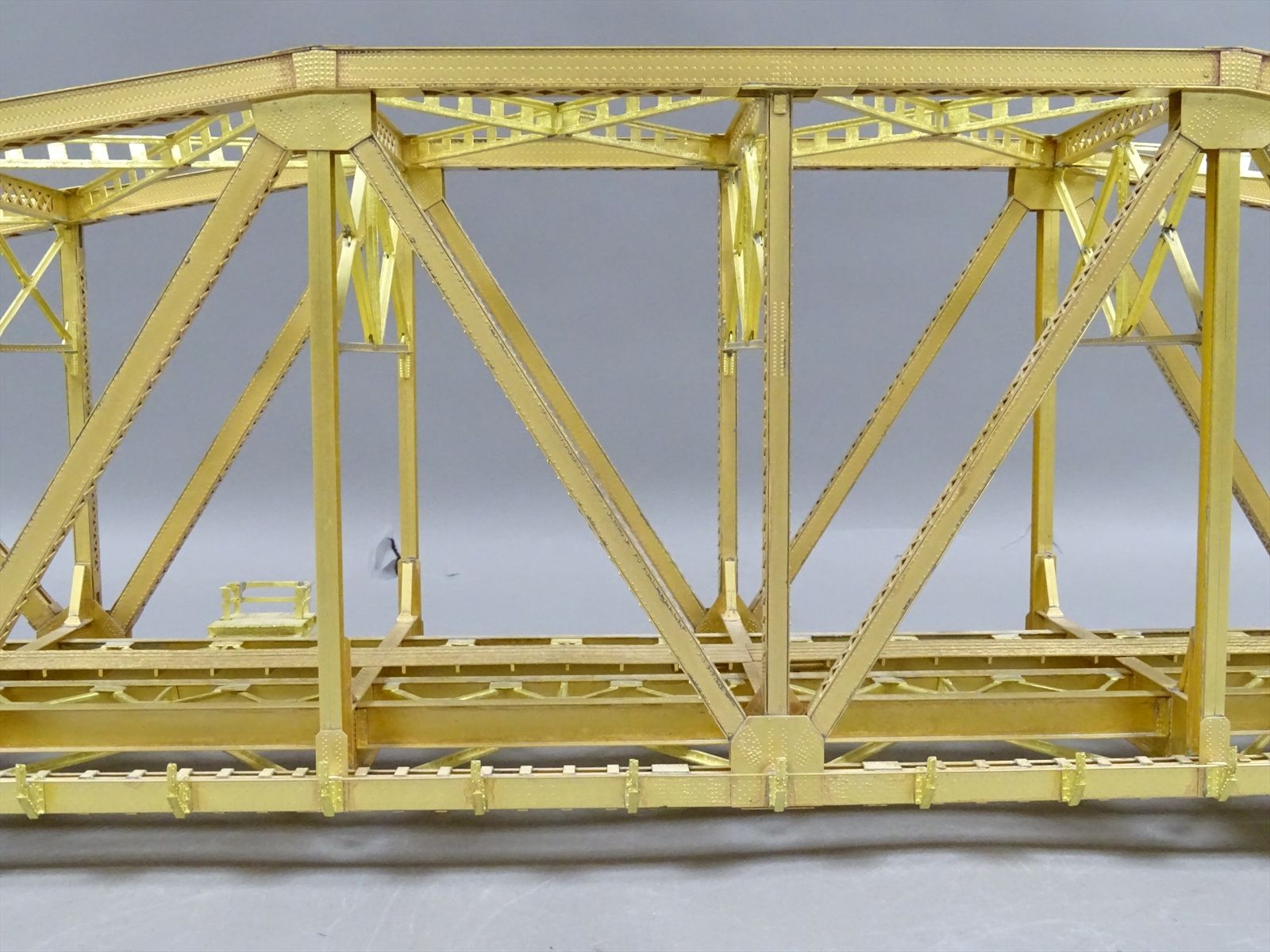 HO Brass Model Structure - OMI 3450 Camel Back Warren Truss Double ...