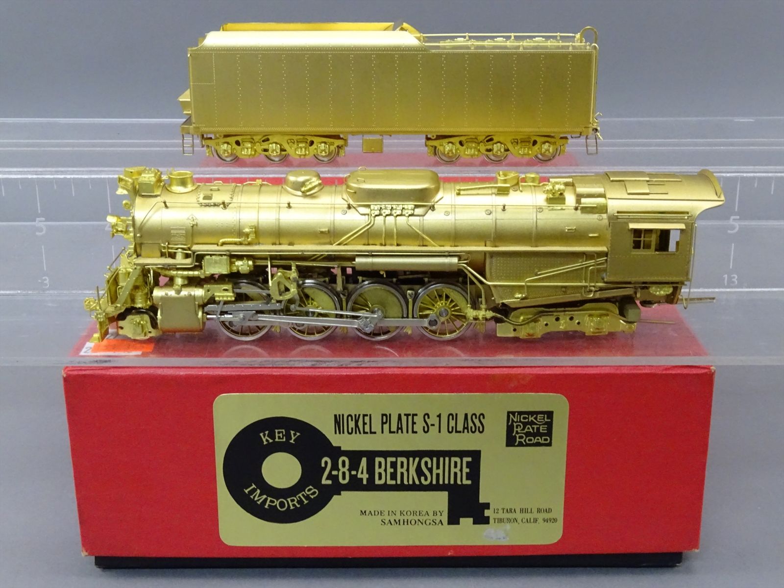 HO Brass Model - Key NKP Nickel Plate Road S-1 2-8-4 Berkshire ...