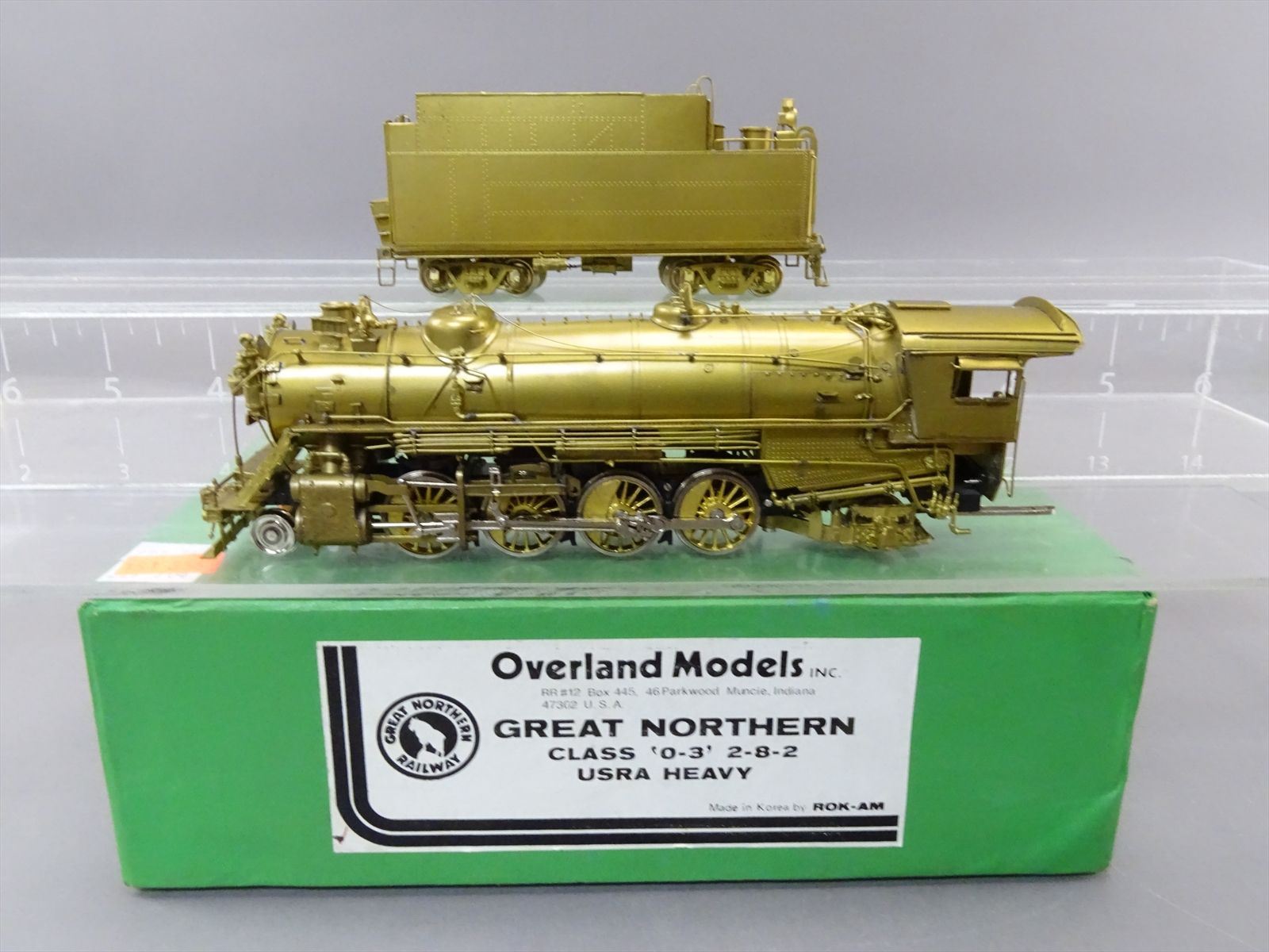 HO Brass Model - OMI 1419 GN Great Northern O-3 2-8-2 USRA Heavy ...