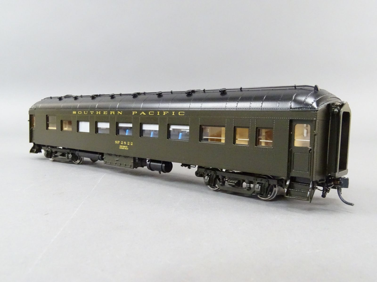 HO Brass Model - TCY 0967 SP Southern Pacific Coach Crew Car Service ...