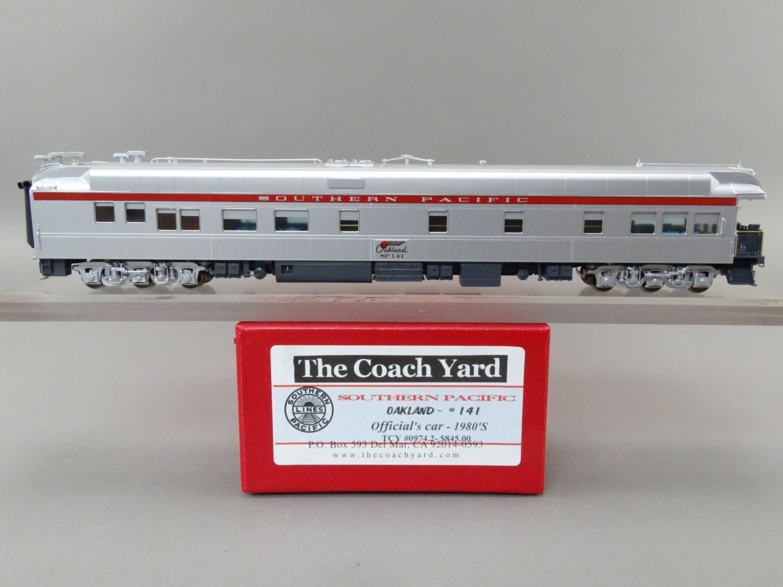 HO Brass Model - TCY 0974.2 SP Southern Pacific Official's Car Business ...
