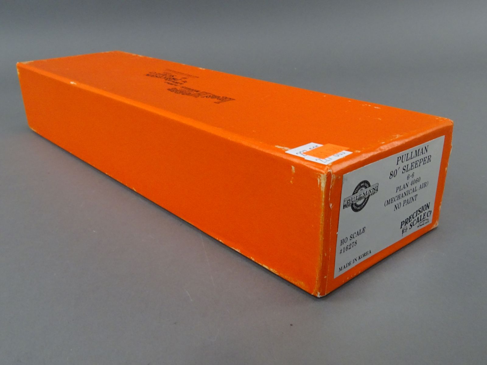 HO Brass Model - PSC 16278 Pullman 6-6 80' Sleeper Plan 4060 ...