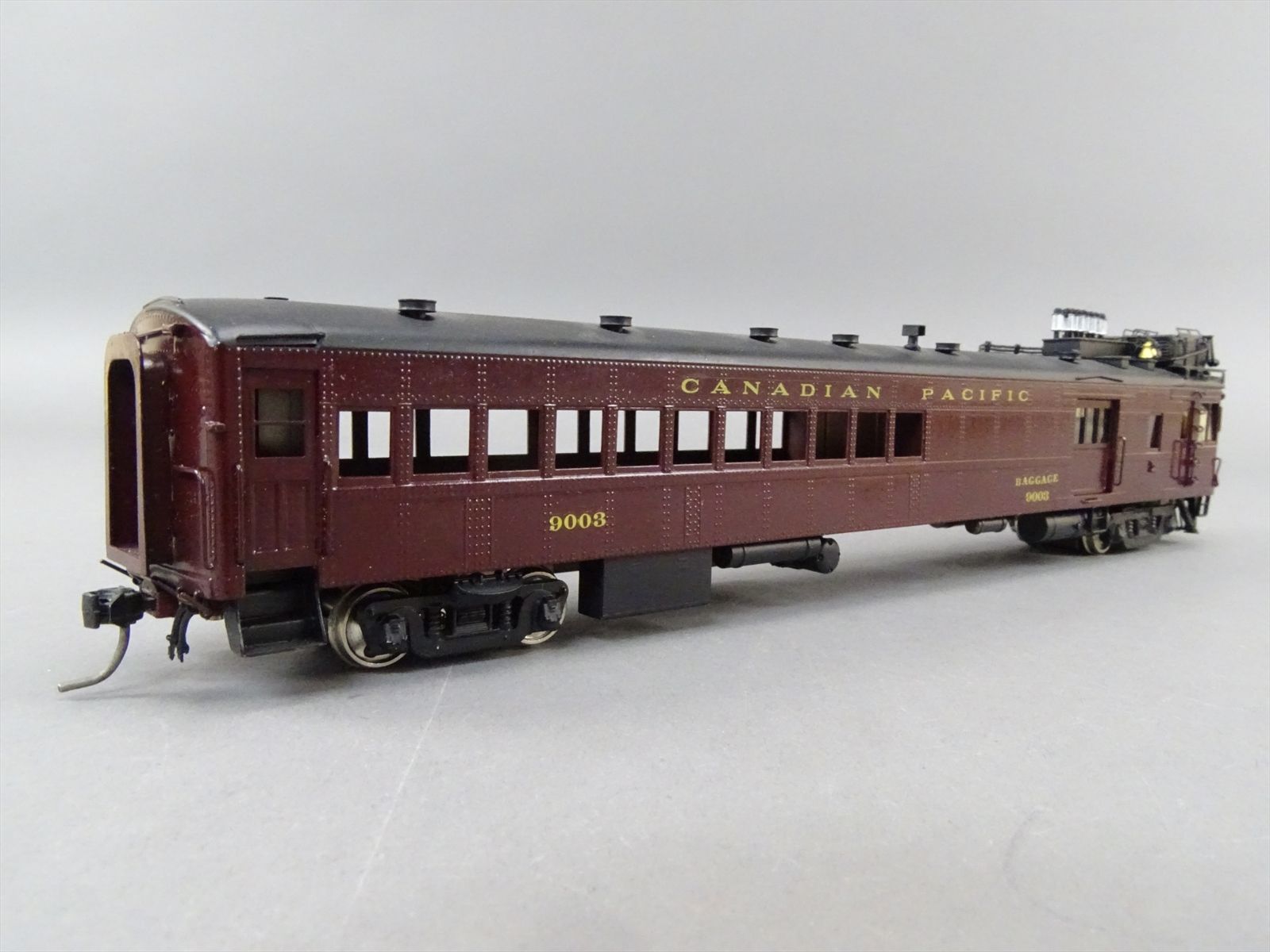 HO Brass Model - VH CP CPR Canadian Pacific Gas Electric #9003 - Custom - 1983 Run - Samhongsa