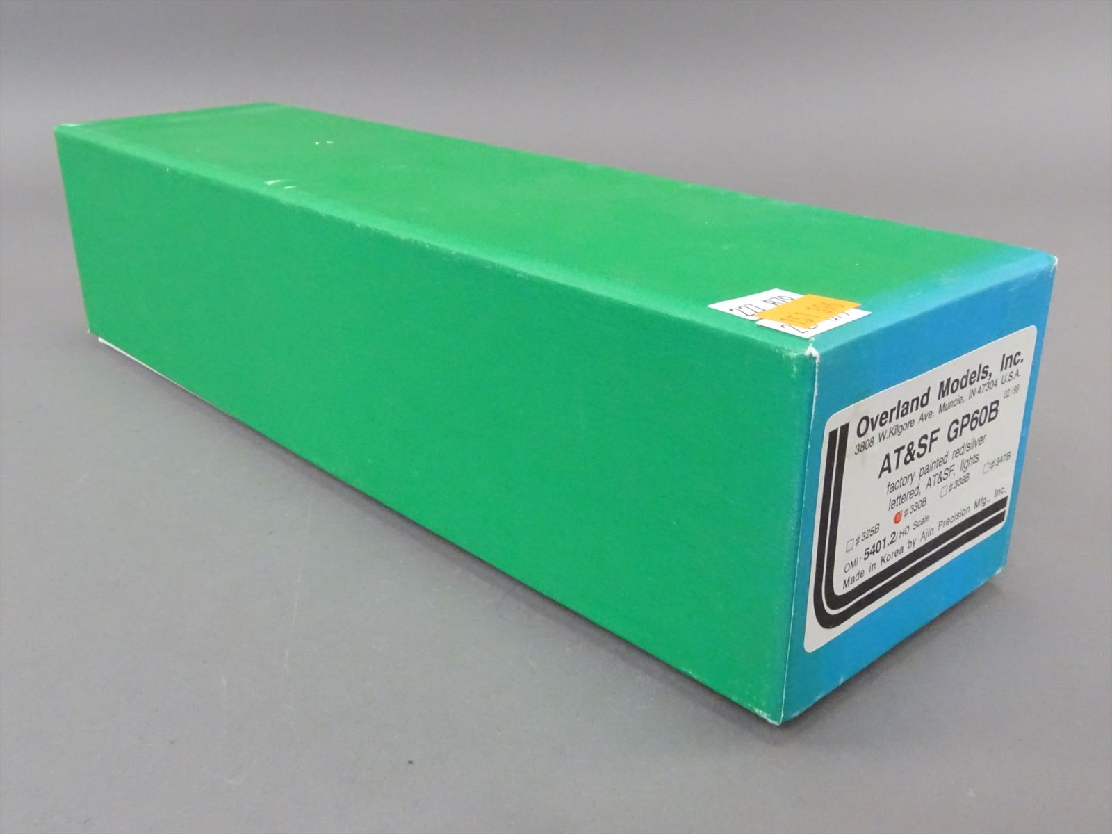 HO Brass Model - OMI 5401.2 AT&SF Santa Fe GP60B Red / Silver #330B - F ...