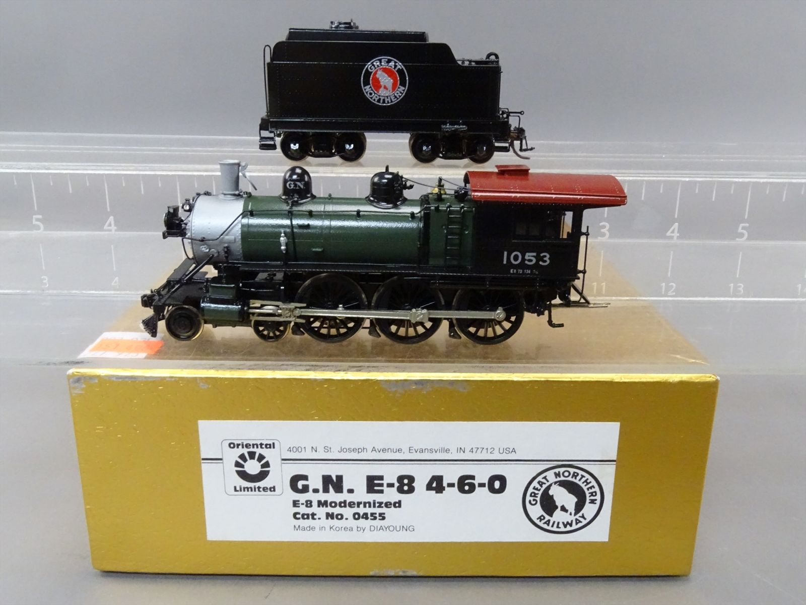 HO Brass Model - Oriental 0455 GN Great Northern E-8 4-6-0 Modernized ...