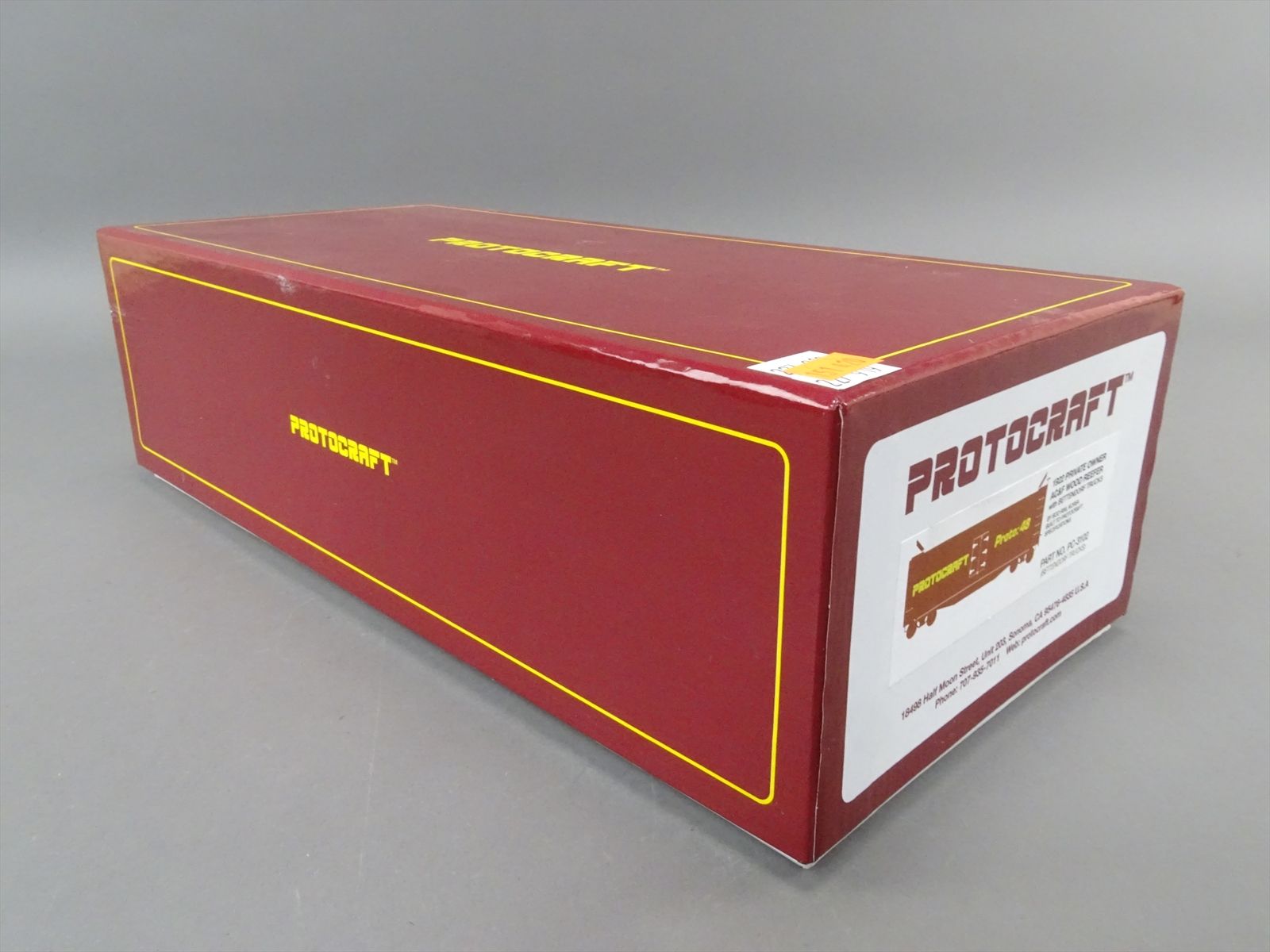 O Proto:48 Brass Model - Protocraft PC-3102 AC&F Private Owner Wood ...