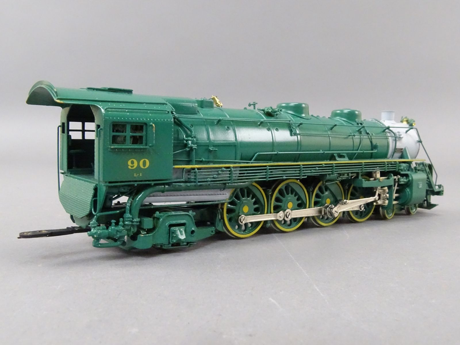 HO Brass Model - PFM RUT Rutland Railroad 4-8-2 Class L-1 #90 Green ...