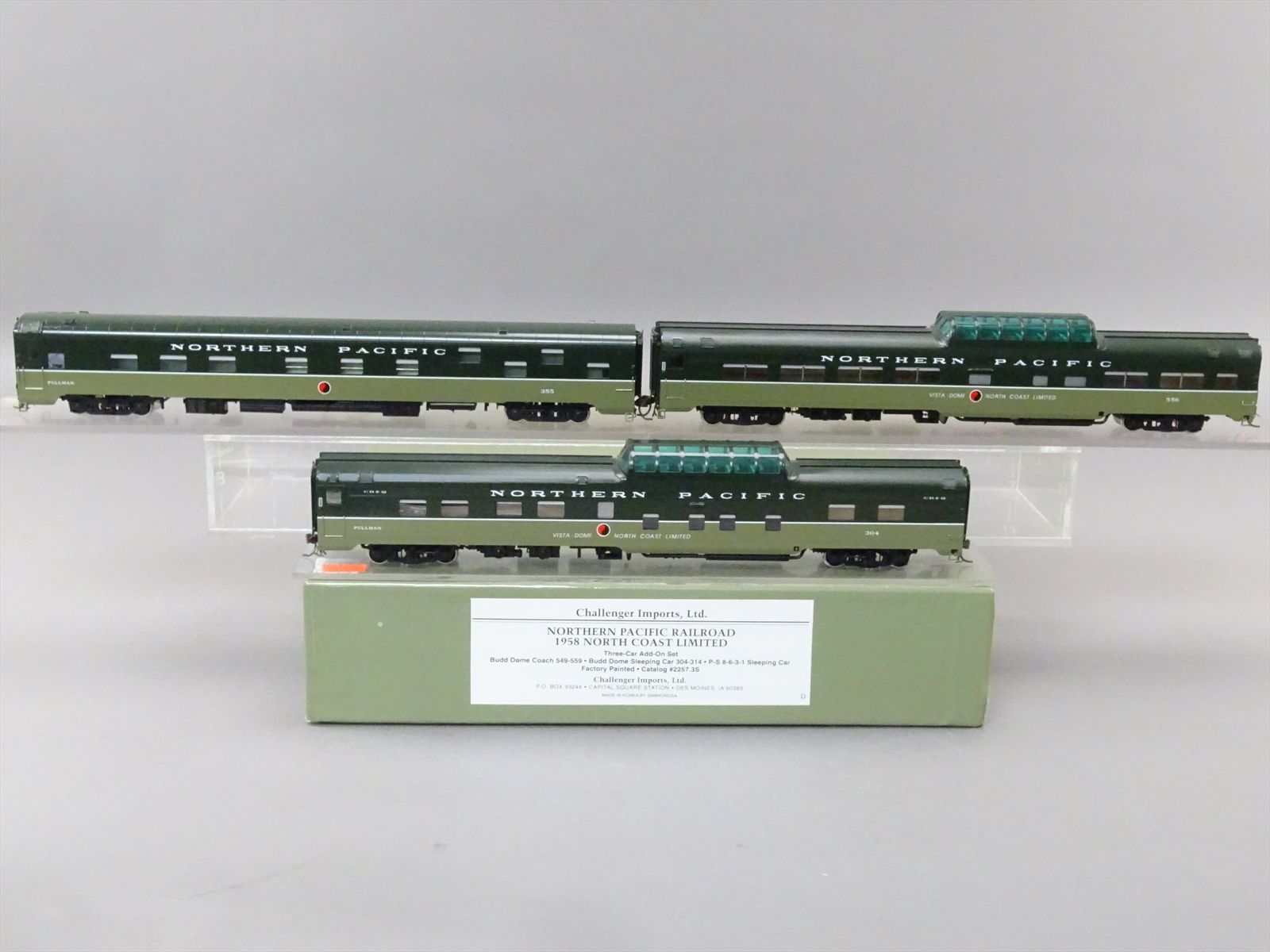 HO Brass Model - CIL 2257.3S NP Northern Pacific 1958 NCL North Coast ...