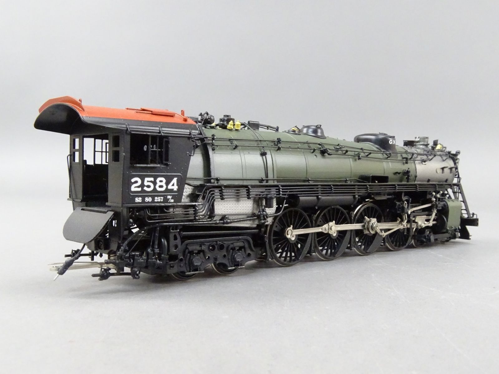 HO Brass Model Train - CIL 2203.1 Challenger GN Great Northern 4-8-4 S ...