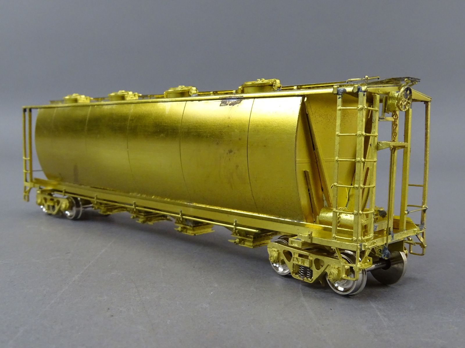 HO Brass Model - OMI 3187 CP CPR Canadian Pacific Rail Covered Hopper 8 ...