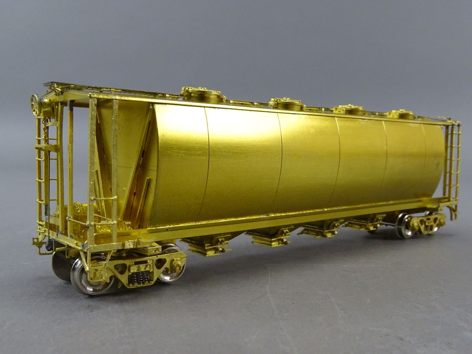 HO Brass Model - OMI 3187 CP CPR Canadian Pacific Rail Covered Hopper 8 ...