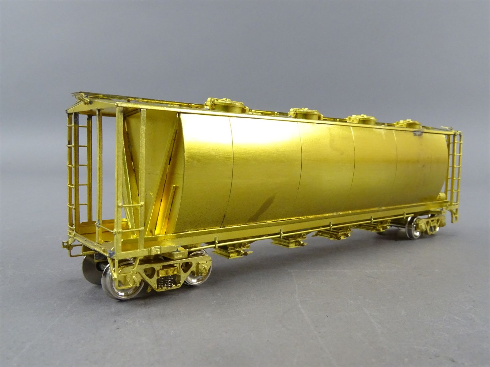 HO Brass Model - OMI 3187 CP CPR Canadian Pacific Rail Covered Hopper 8 ...