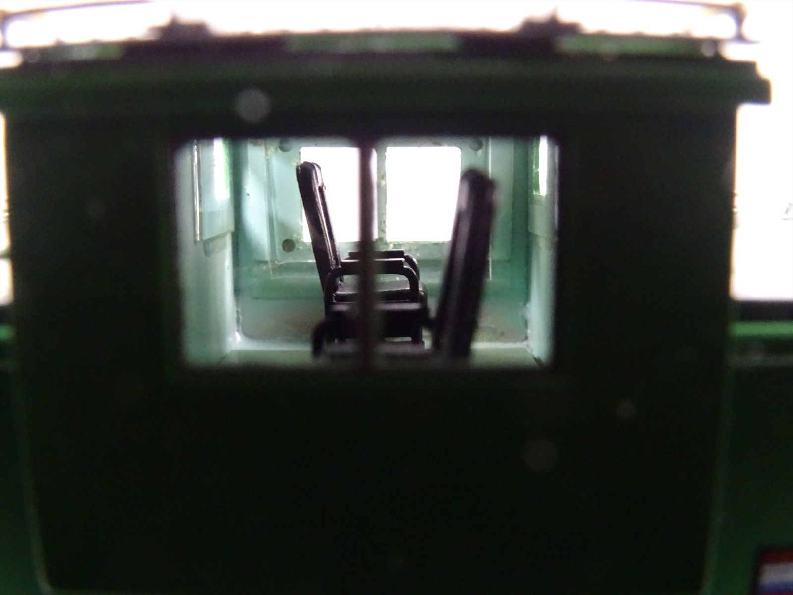 HO Brass Model - OMI 4243.2 BN Burlington Northern International W-V Wide Vision Caboose #10052 ...