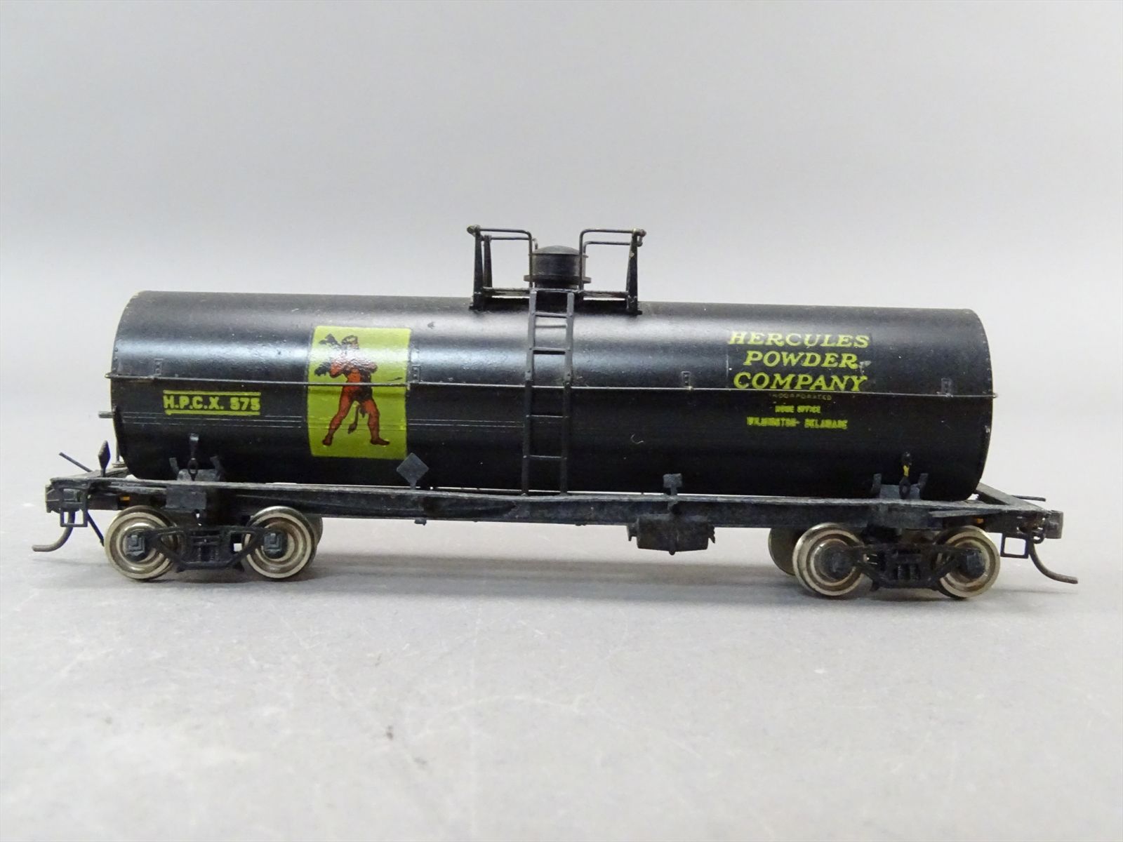 HO Brass Model - PSC 15654-1 HPCX Hercules Powder 11141 Gallon Tank Car ...